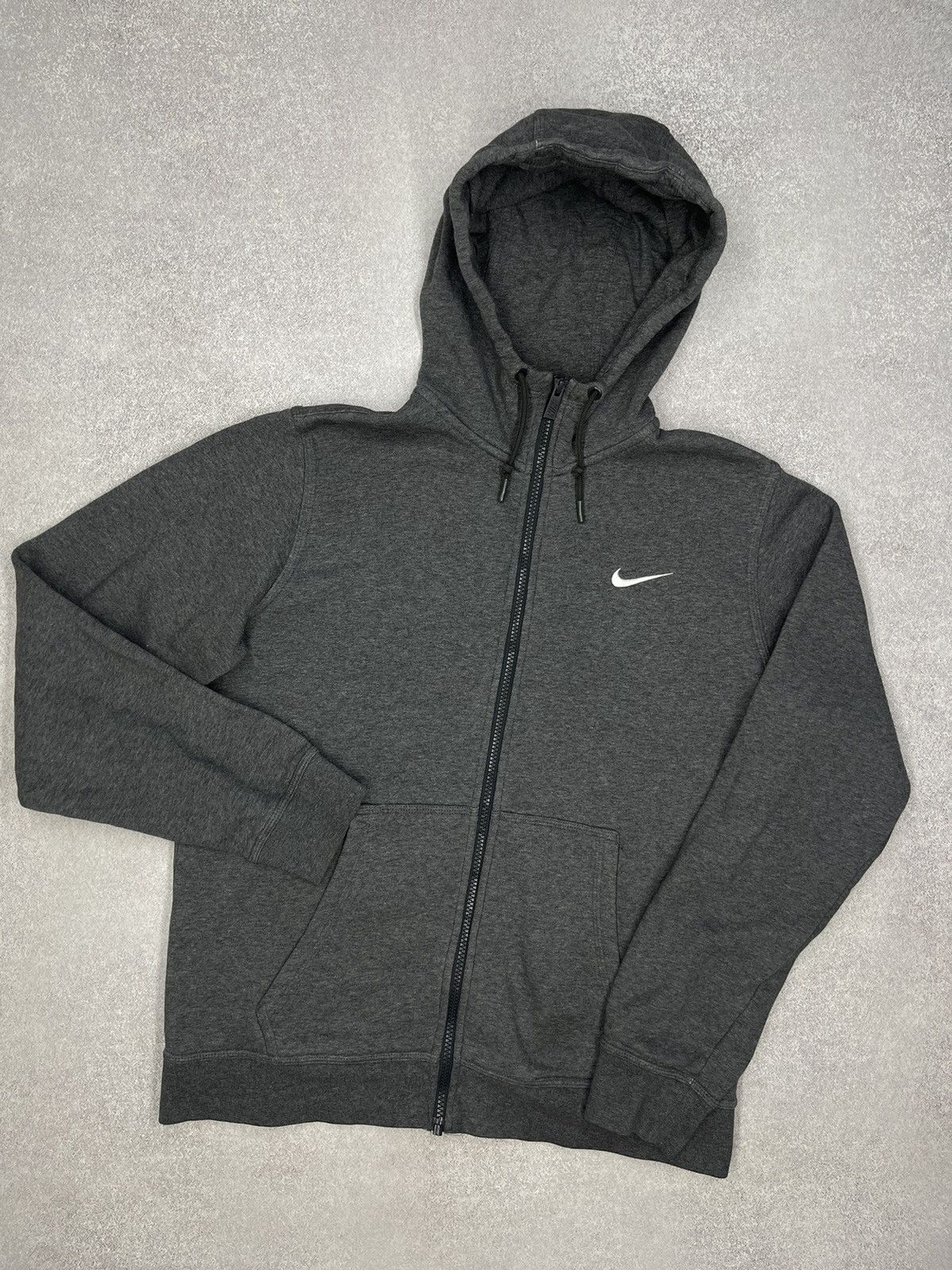Nike × Nike ACG × Sportswear Mens Nike Basic Zip Hoodie Grey Drill TN ...