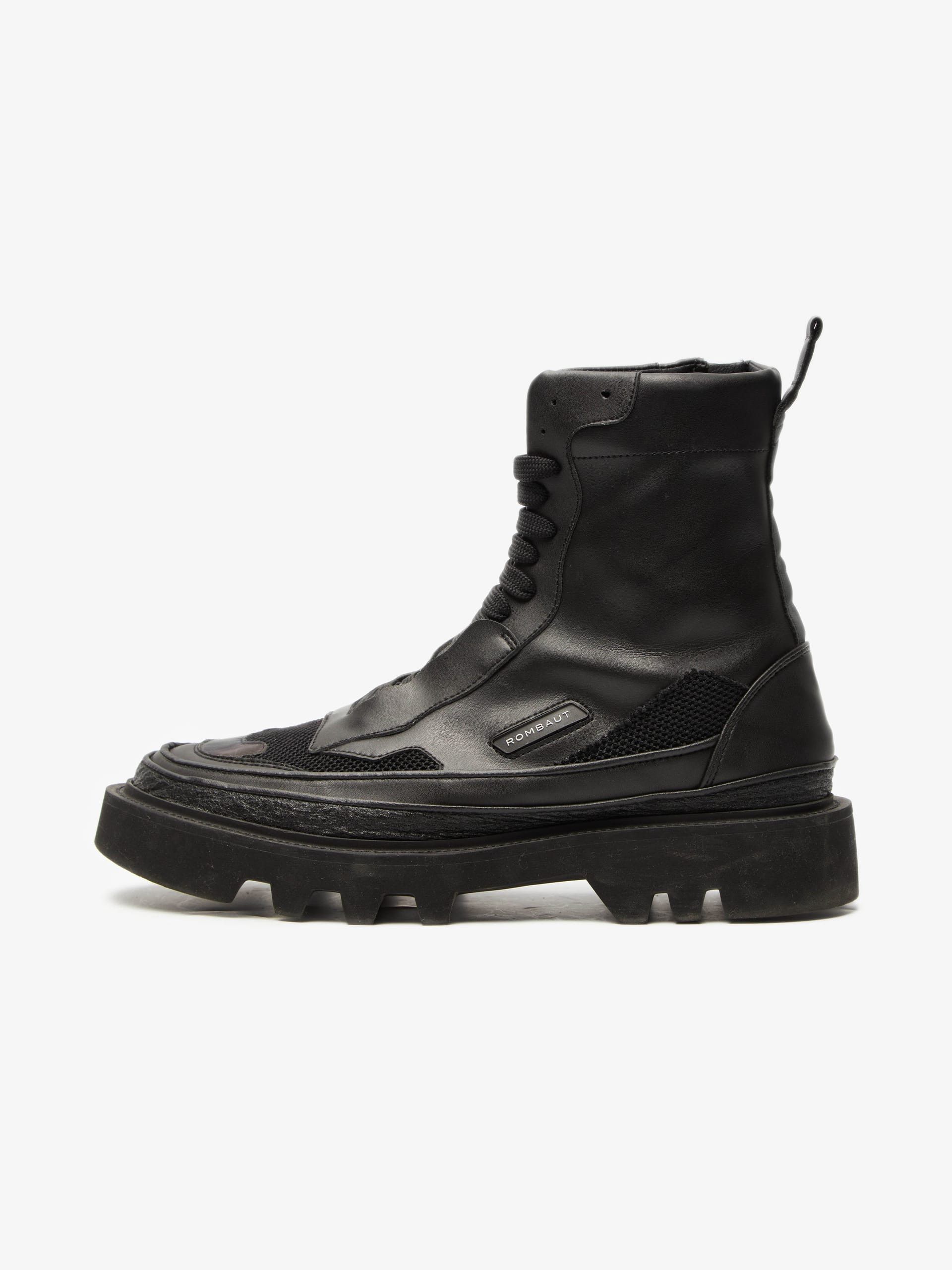 Rombaut Black Laced Boots | Grailed