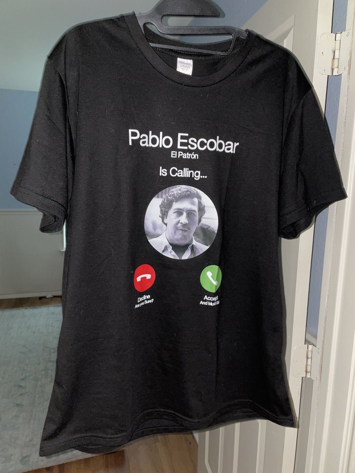 Vintage Pablo Escobar Is Calling Tee T - Shirt | Grailed
