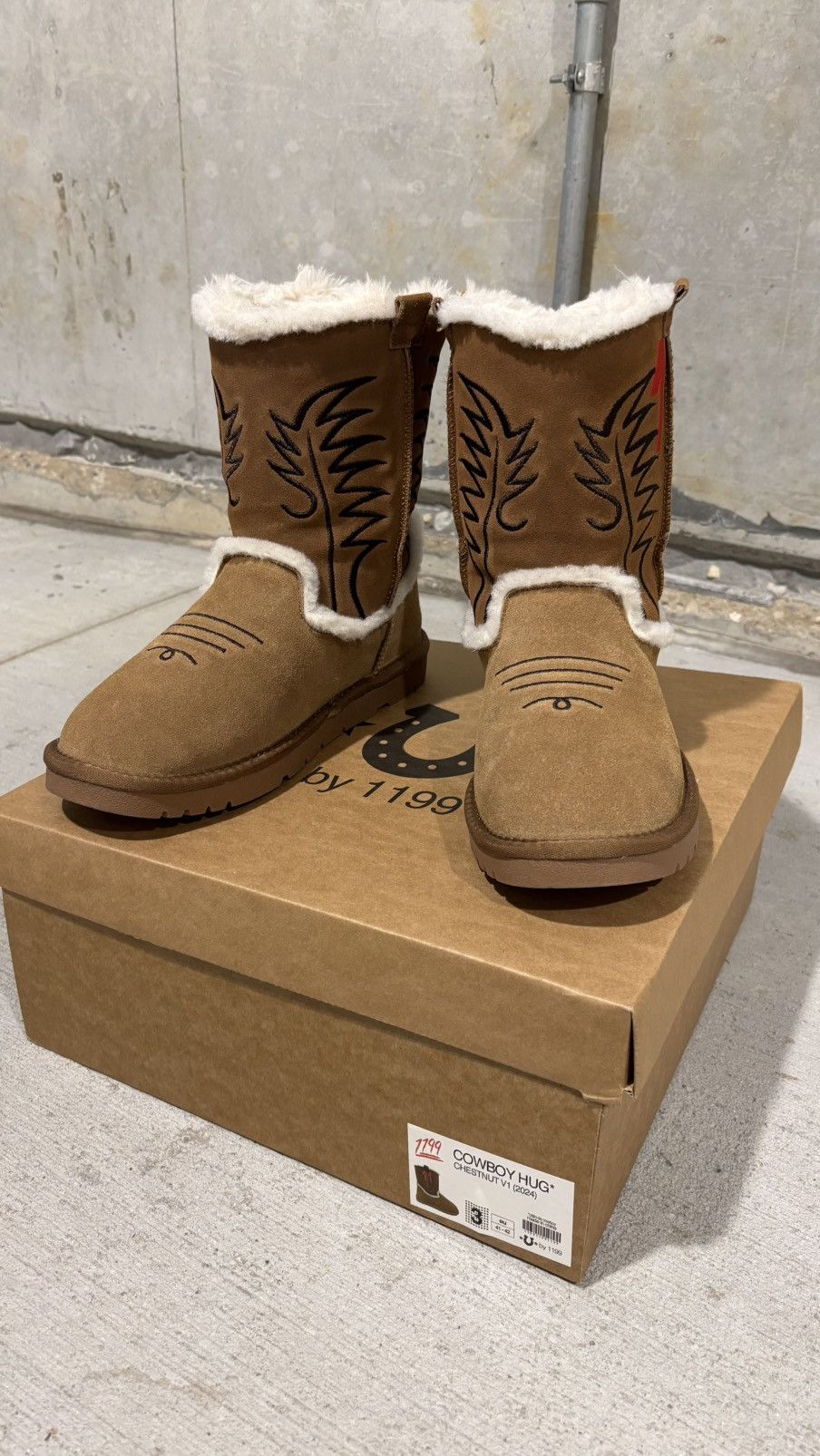 Rare × Streetwear Bazo 1199 Ugg Cowboy Boots | Grailed