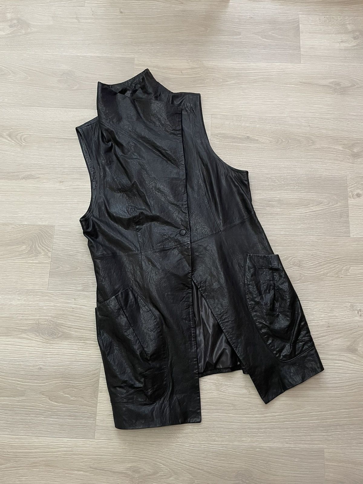 Designer Sarah Pacini Leather Vest Designer | Grailed