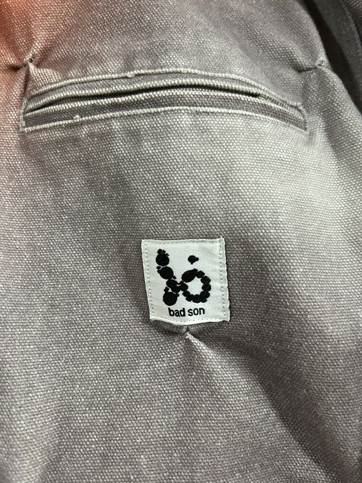 Bad Son Badson Vessel Heavy Jacket Red/Grey | Grailed