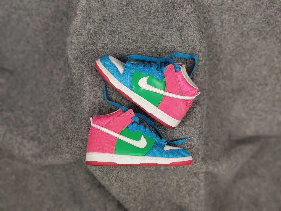 Nike × Streetwear × Vintage Vintage Nike High Dunk Womens Multicolor ...