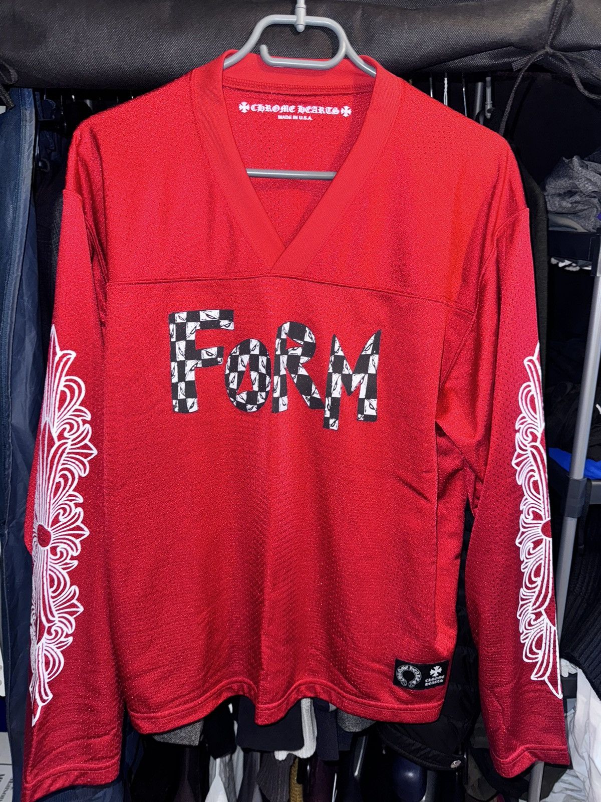 Chrome Hearts Chrome Hearts Mesh Form Jersey | Grailed