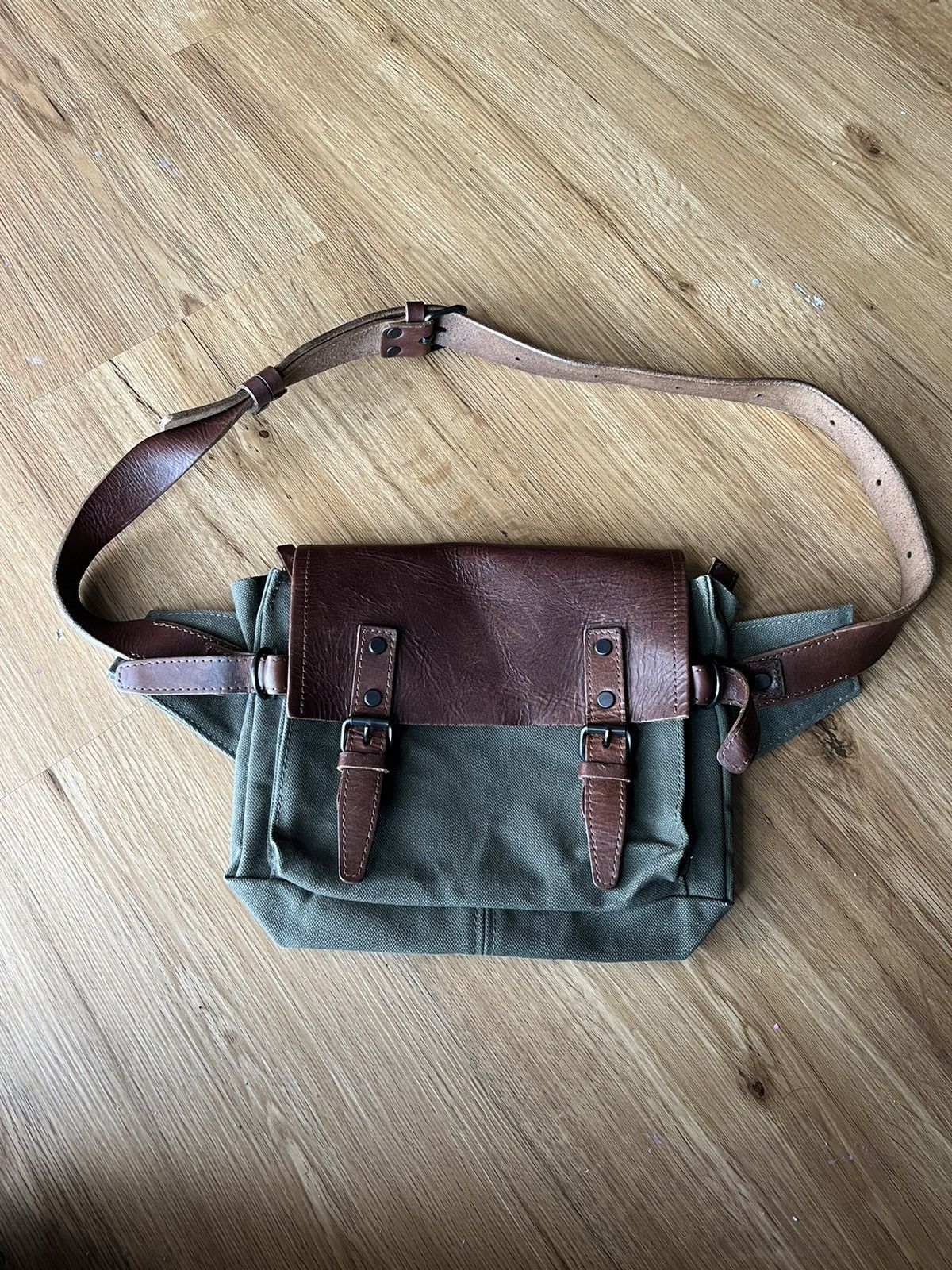 Japanese Brand Japan baggy Port waist body bag | Grailed