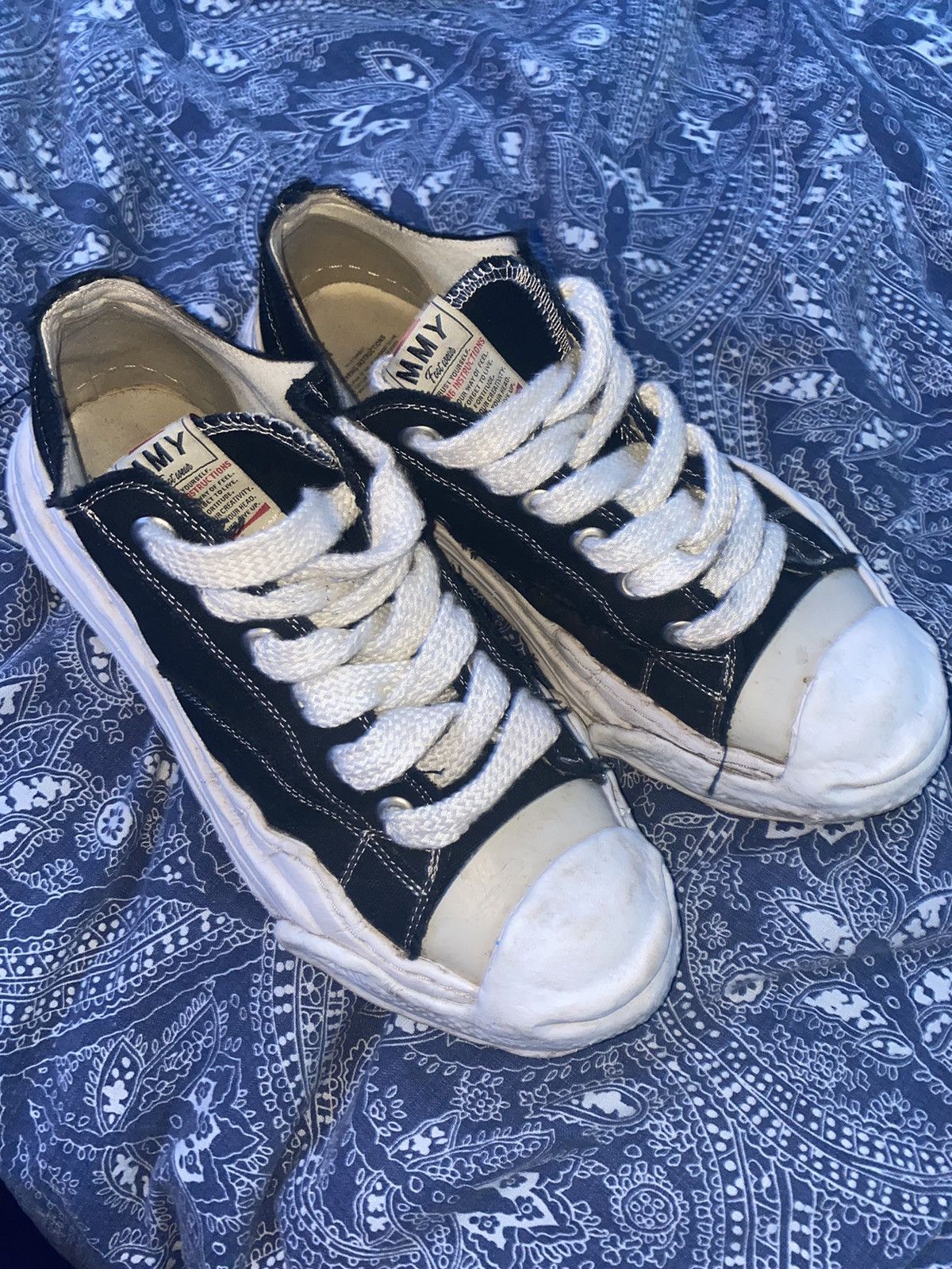 Maison MIHARA YASUHIRO Maison Mihara Yasuhiro Hank Lace-Up Sneakers ...