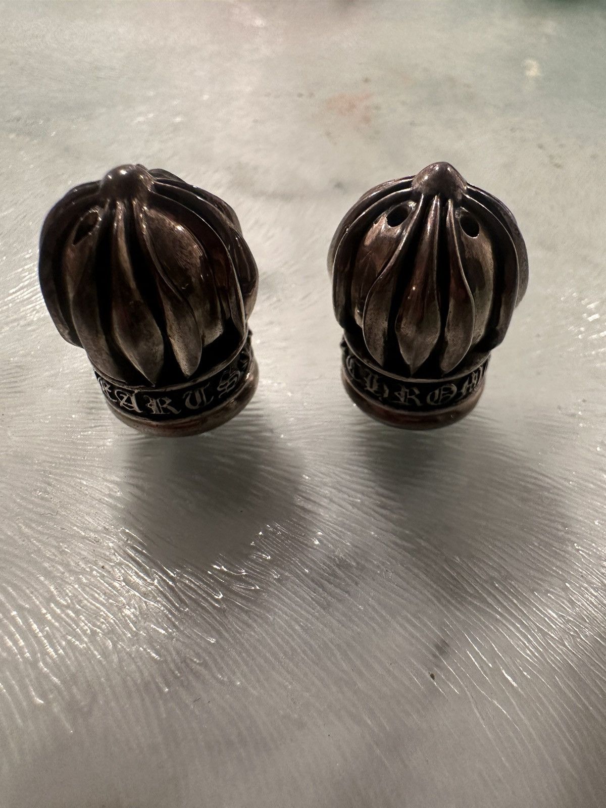 Chrome Hearts Chrome Hearts Salt & Pepper Shakers | Grailed