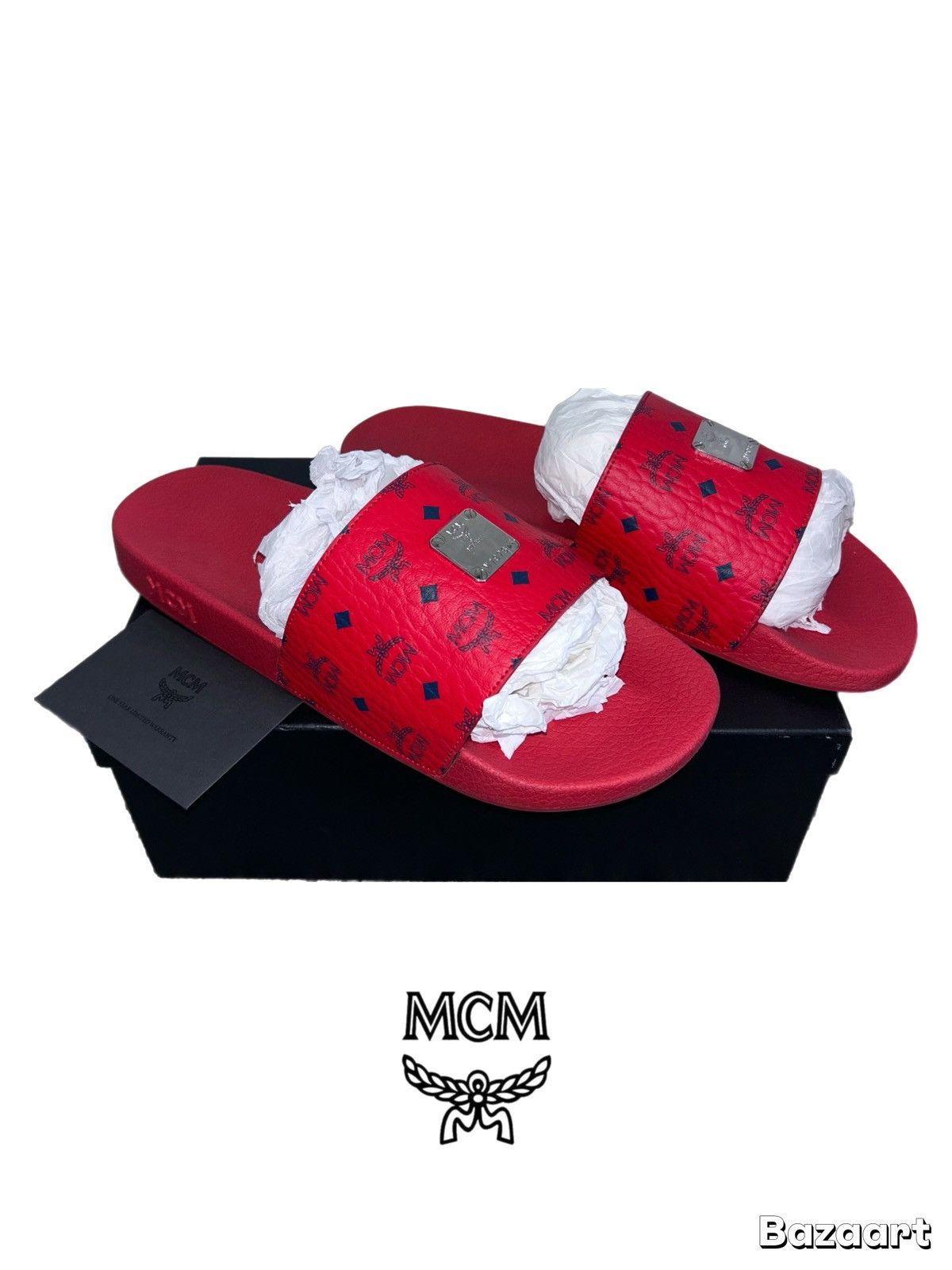 MCM MCM Visetos Men’s Sandals | Grailed