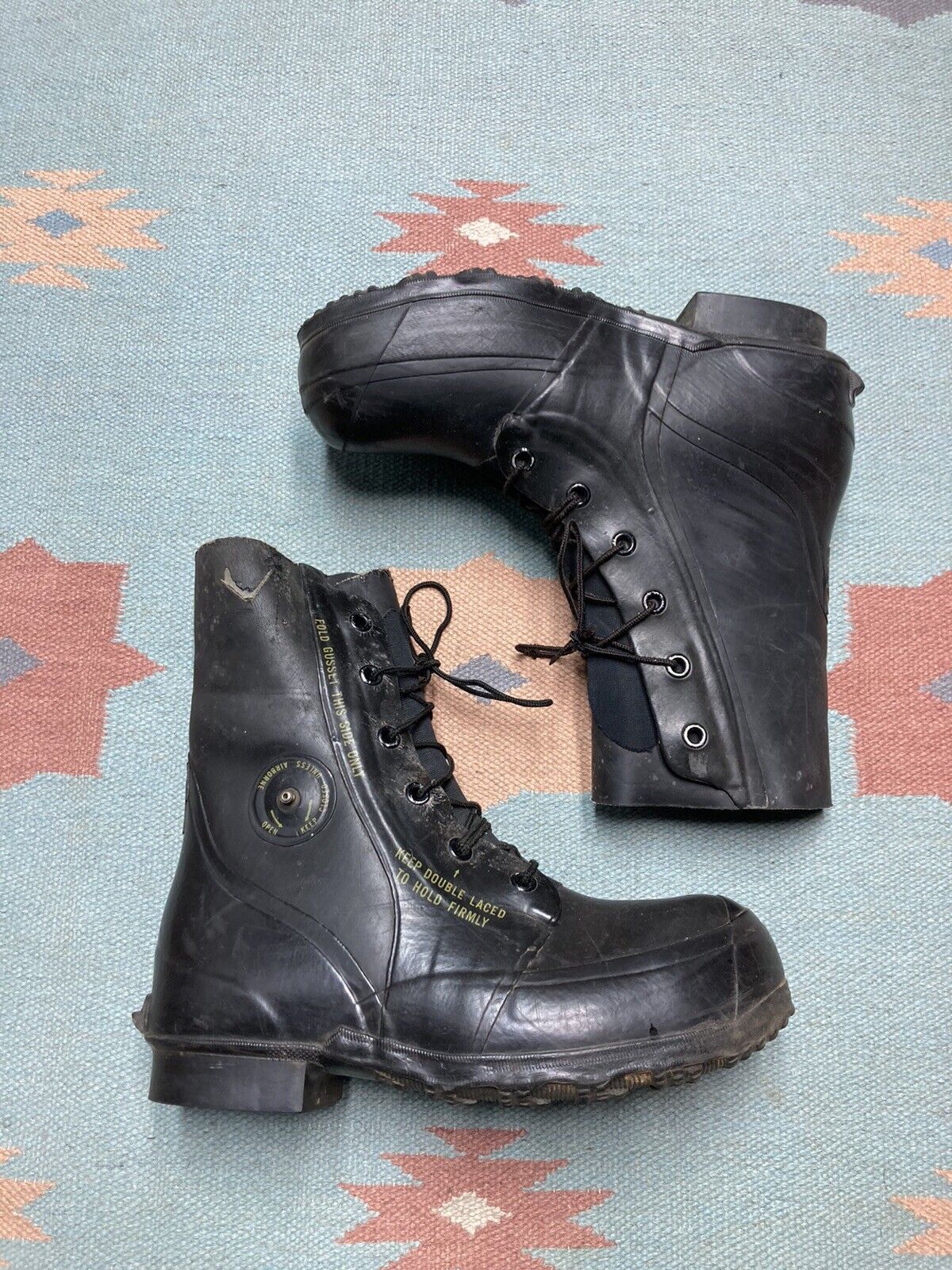 Vintage VTG 1977 US Military Issue Bata Mickey Mouse Bunny Boots 10R | Grailed