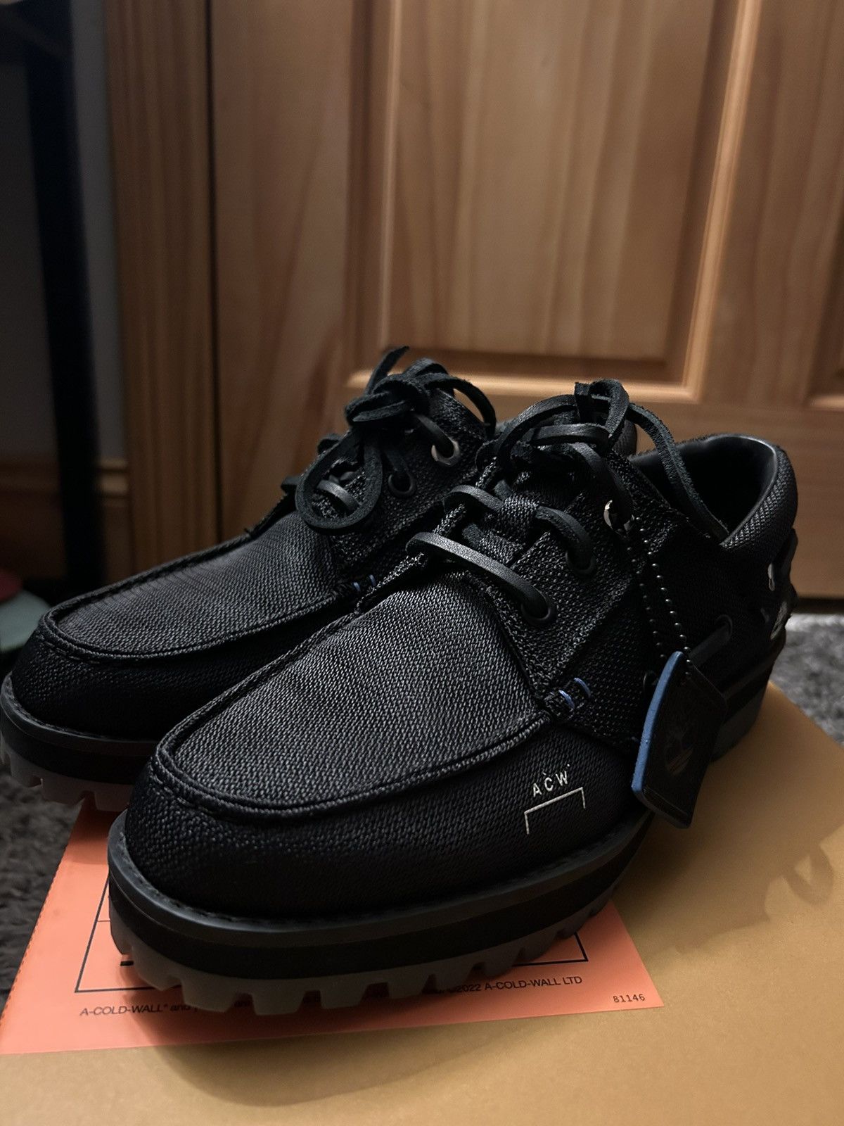 Timberland ACW A COLD WALL TIMBERLAND 3 LUG BOAT SHOE | Grailed