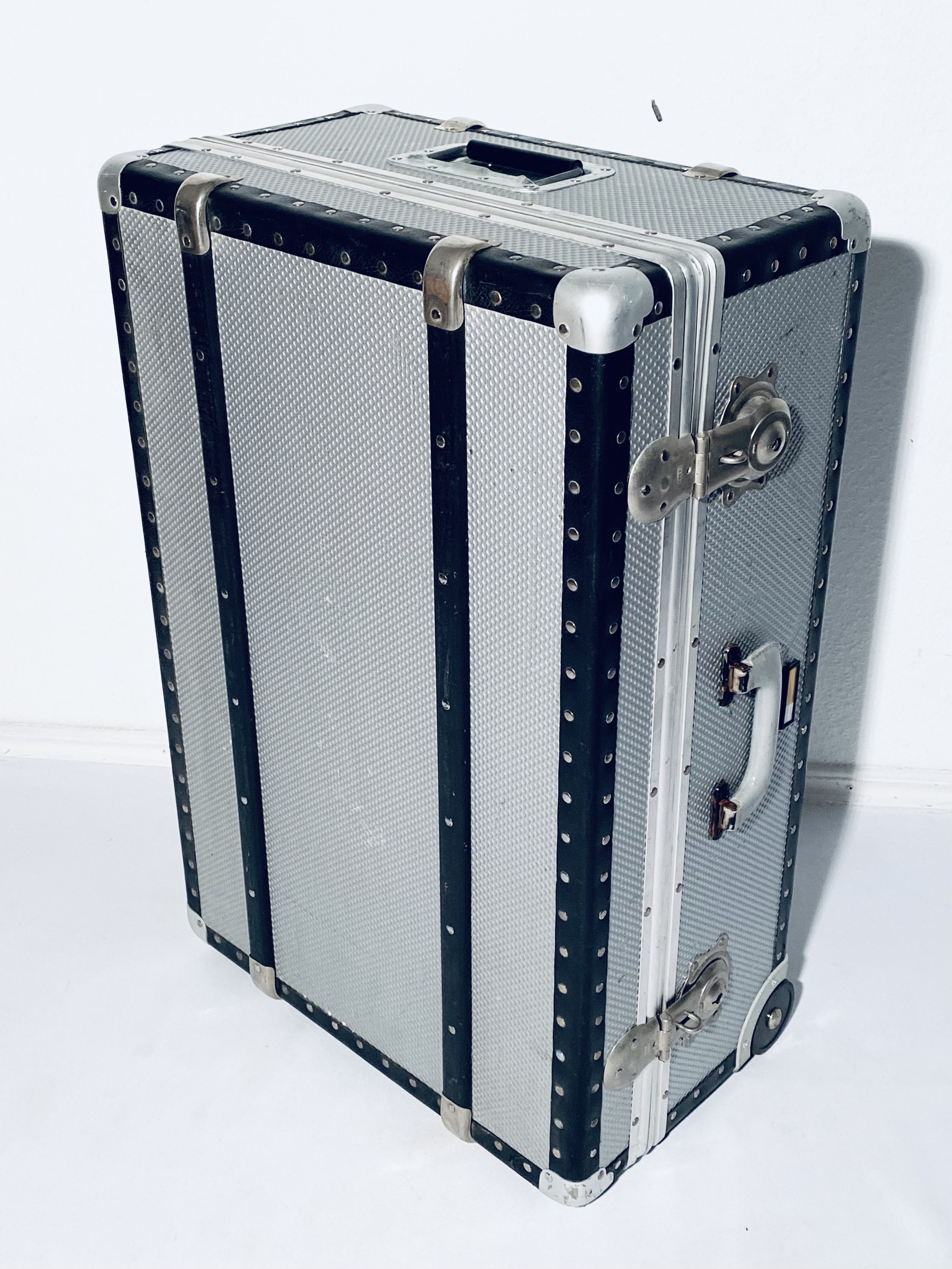 Rimowa × Vintage Large Rimowa Aluminum Travel Suitcase | Grailed
