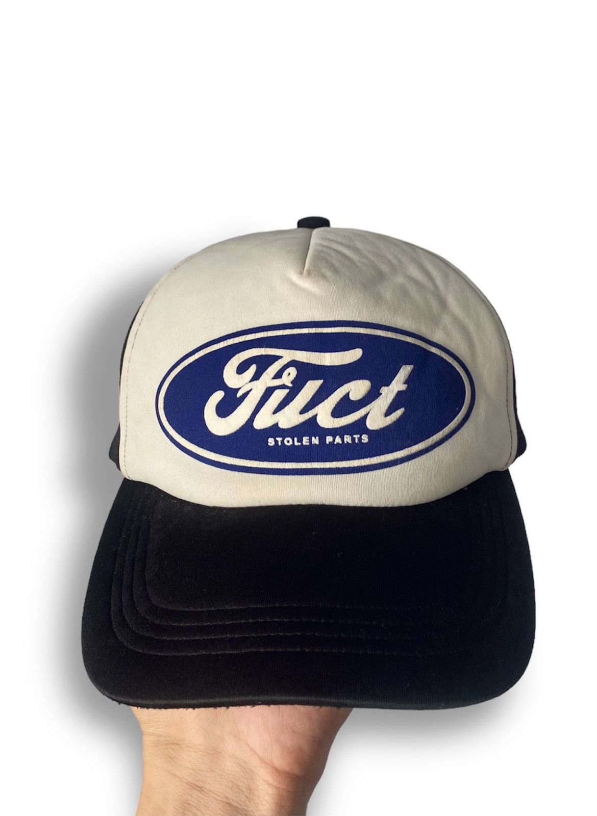 FUCT Fuct x Flake Parody Ford Trucker Hat | Grailed