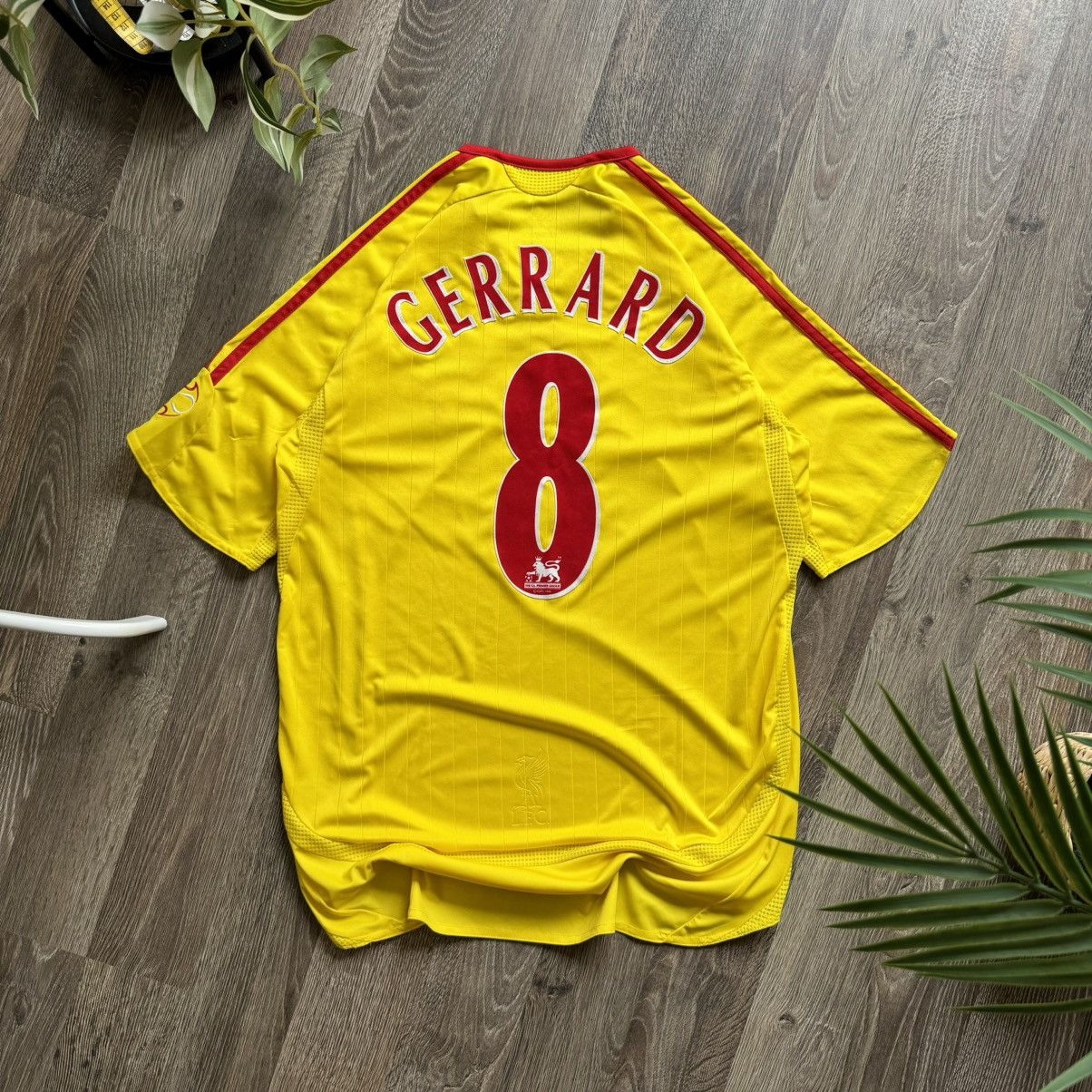 Adidas × Vintage 🟡 ADIDAS LIVERPOOL GERRARD 2006 SOCCER JERSEY FOOTBALL ...