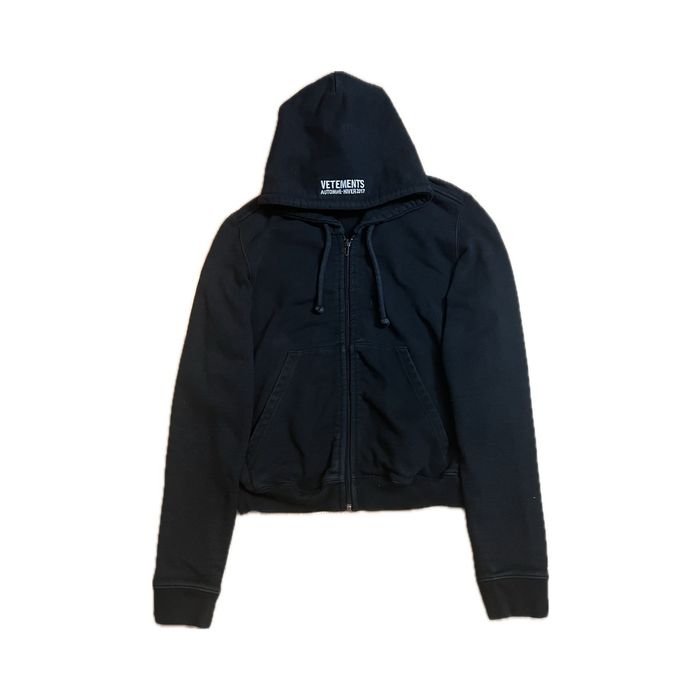 Vetements AW17 Vetements 11 Inch Gun Club Zip Hoodie (DEMNA ERA) | Grailed