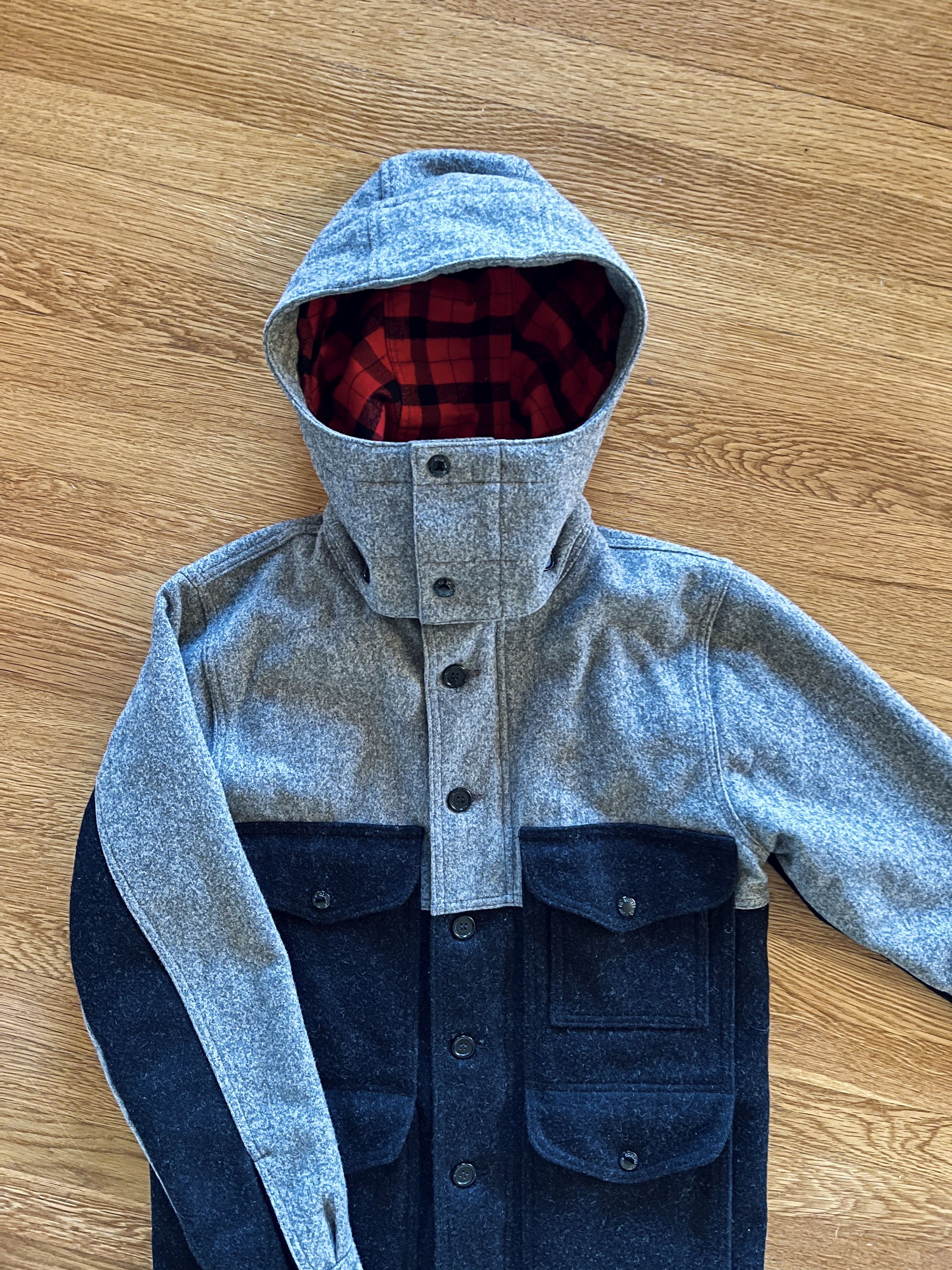Filson Filson Black Label Hooded Mackinaw Wool Cruiser | Grailed