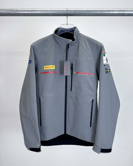 Prada Prada Luna Rossa F/W’20 Pirelli Grey Sailing Jacket | Grailed