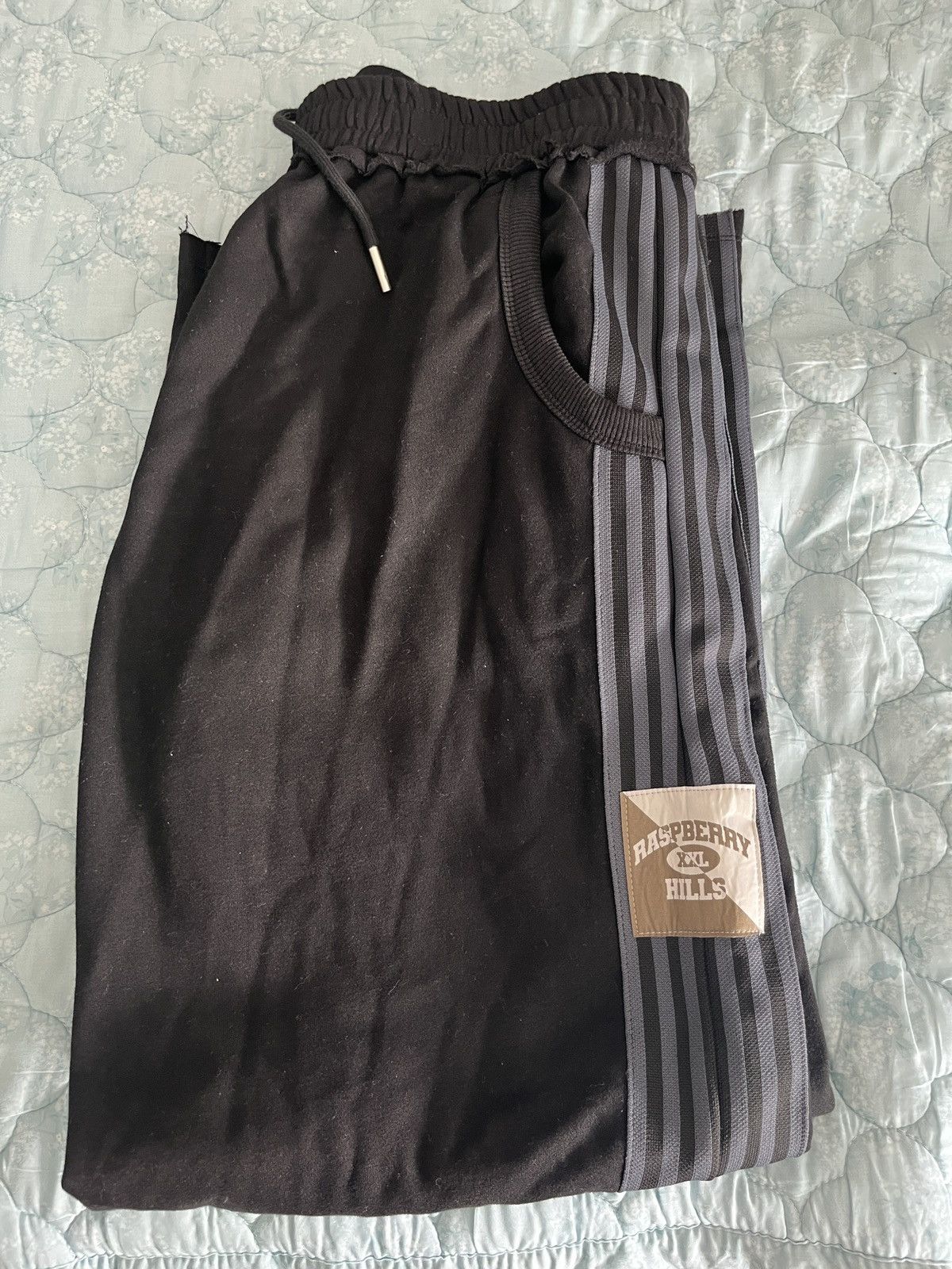 Vintage Raspberry Hills Striped Sweats | Grailed