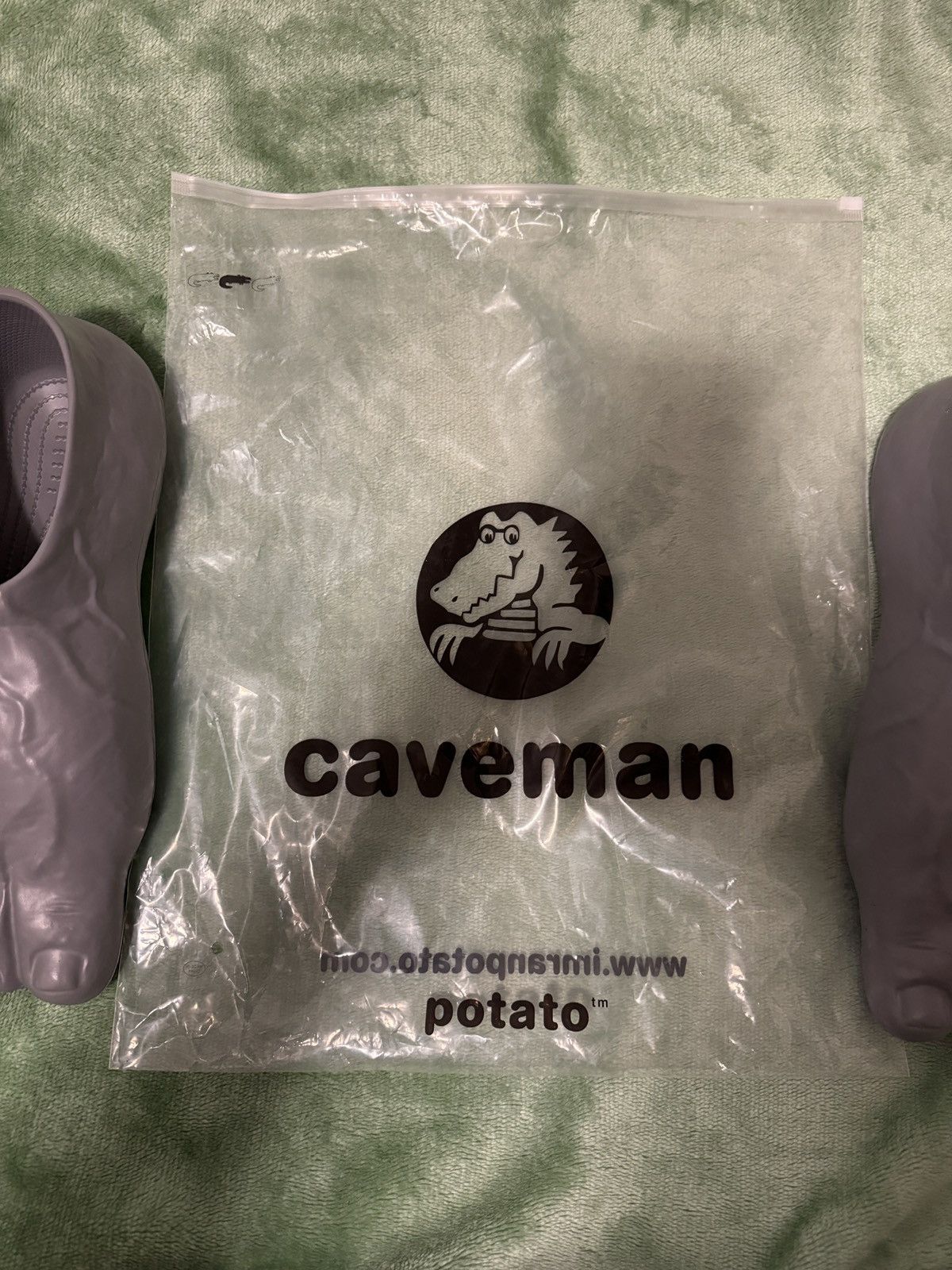 Crocs × Imran Potato Imran potato caveman croc | Grailed