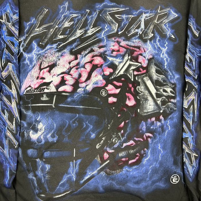 HELLSTAR HELLSTAR Brain Helmet Longsleeve Large IN HAND! | Grailed