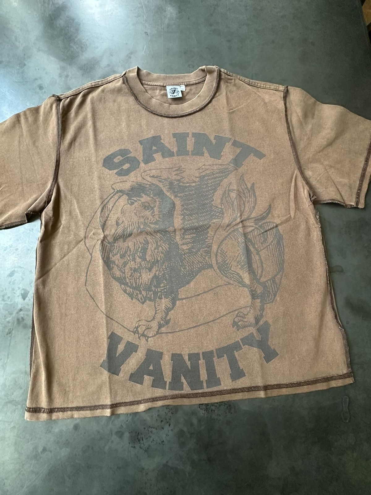 Saint Vanity Saint Vanity Brown Tee shirt M | Grailed