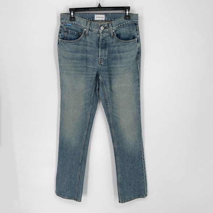 Cotton Citizen Cotton Citizen Marley Jean Straight Leg 28 Maple Button ...