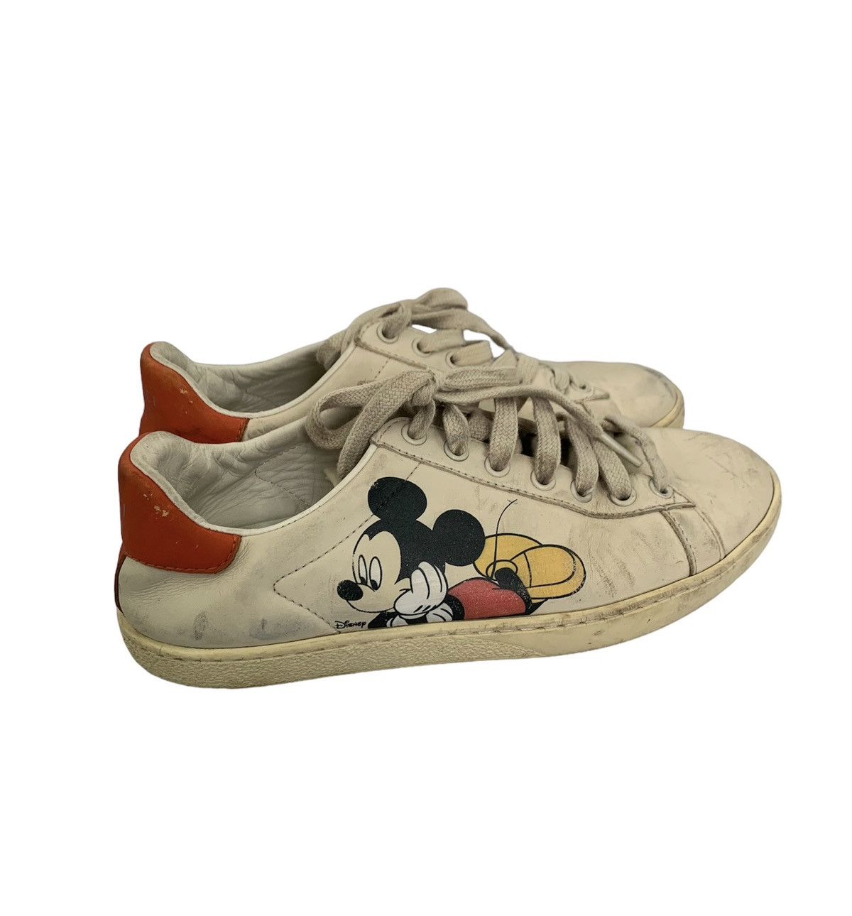 Disney × Gucci × Mickey Mouse Gucci x Disney Mickey Mouse Shoes ...