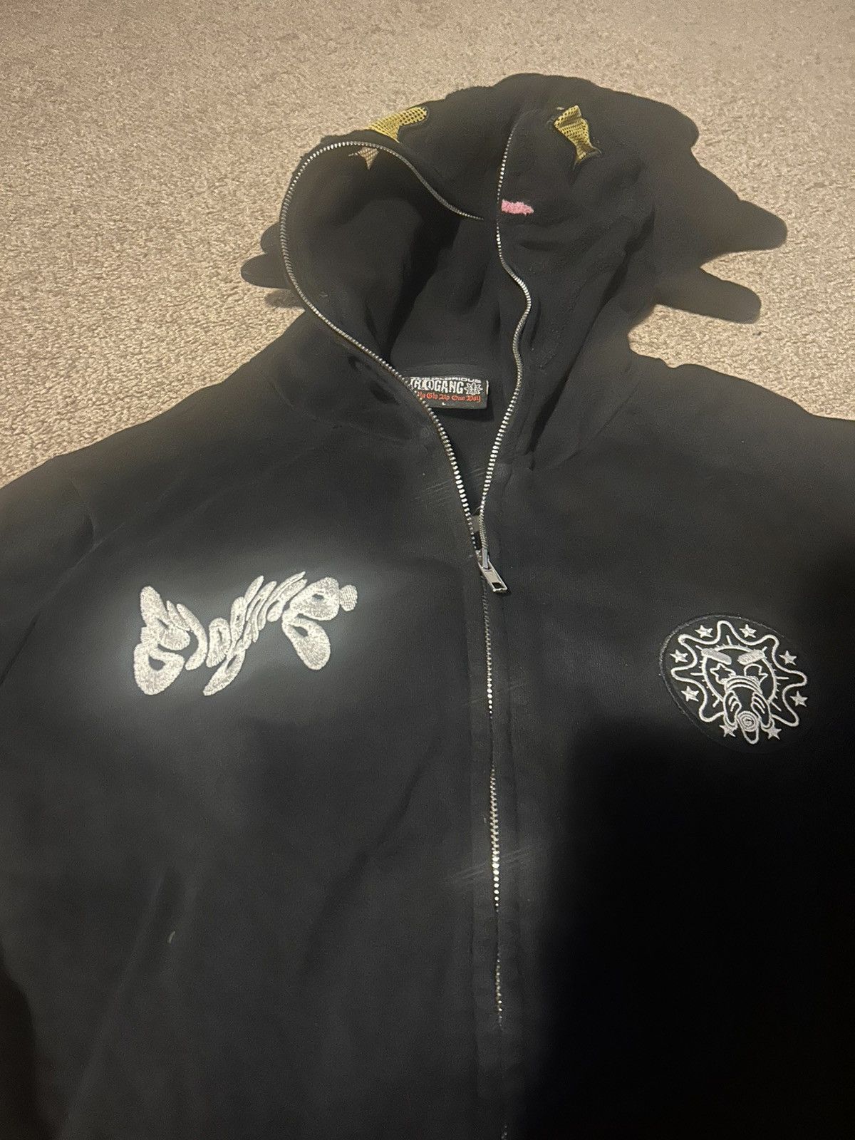 Glo Gang Glo Man Full Zip Hoodie | Grailed