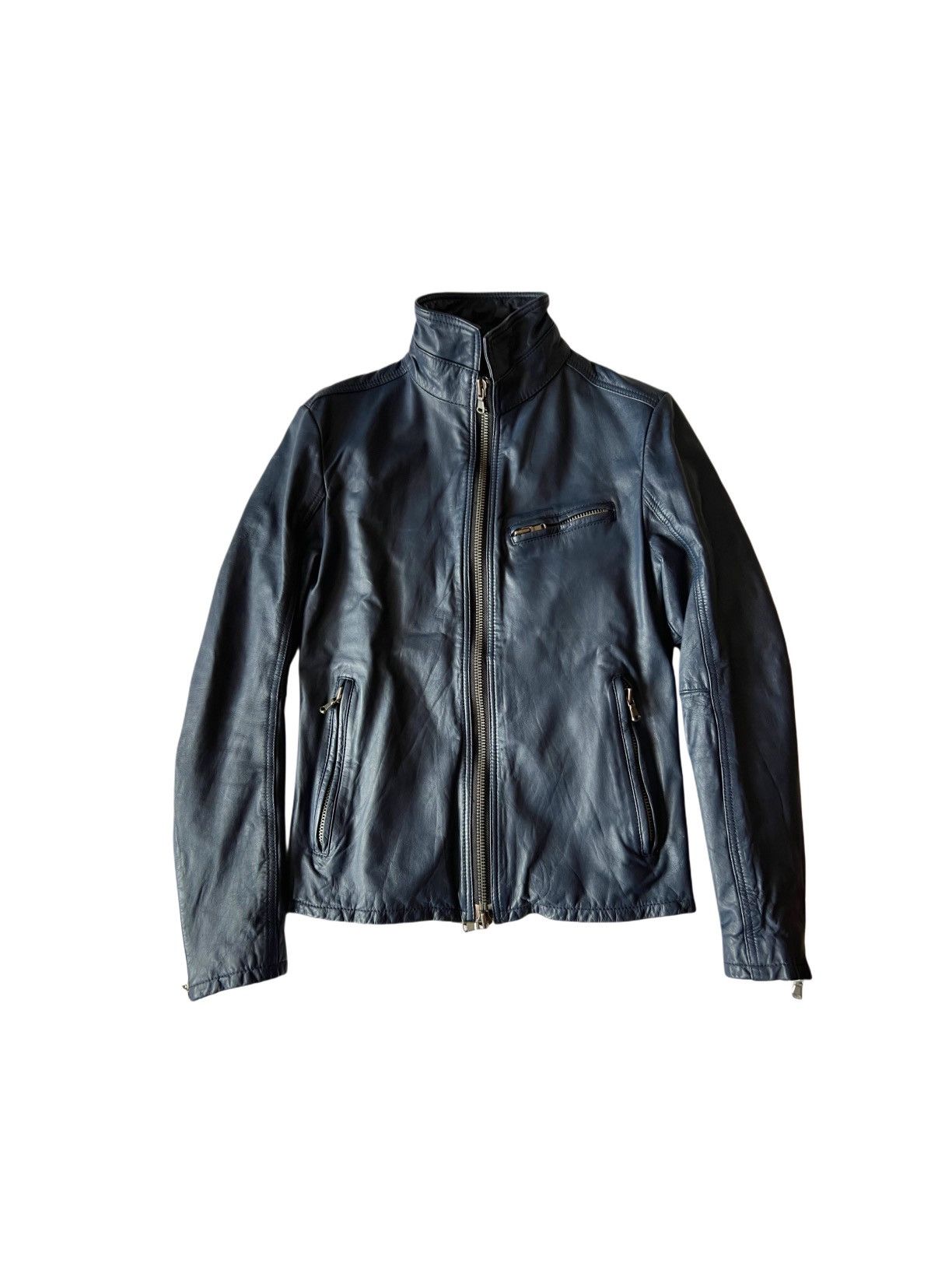 Shellac Shade by Shellac Cow Skin Leather Jacket | Grailed