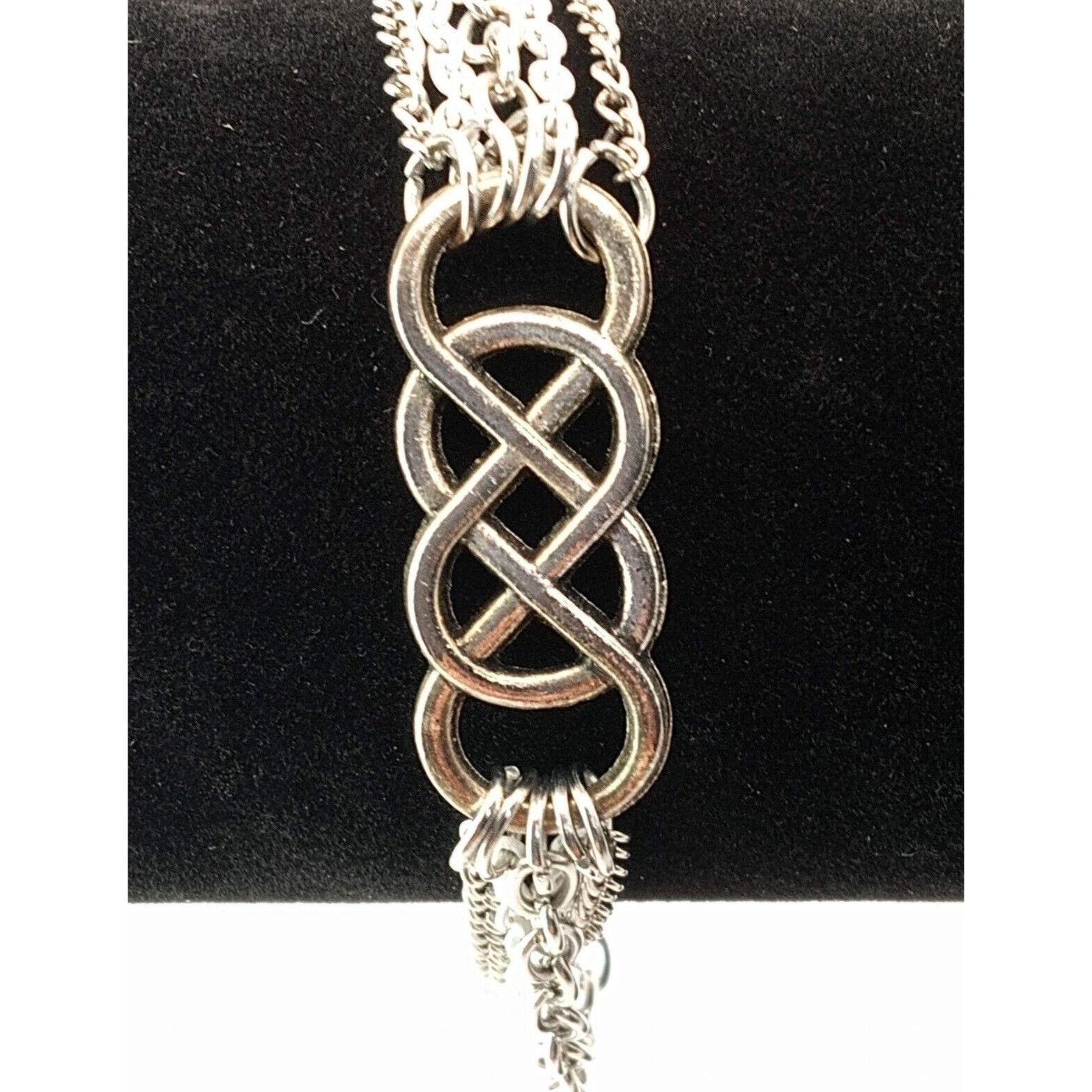 Vintage Vintage Interlocking Knots Fashion Bracelet Unique Chain Des