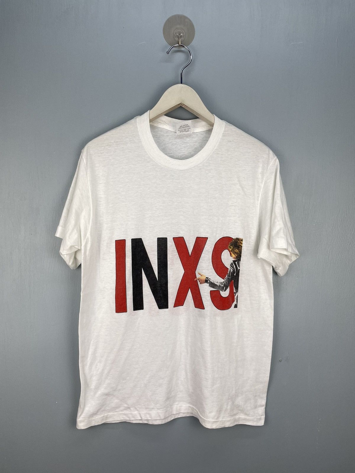 Vintage Vintage 80s INXS KICK rock band new wave t shirt | Grailed
