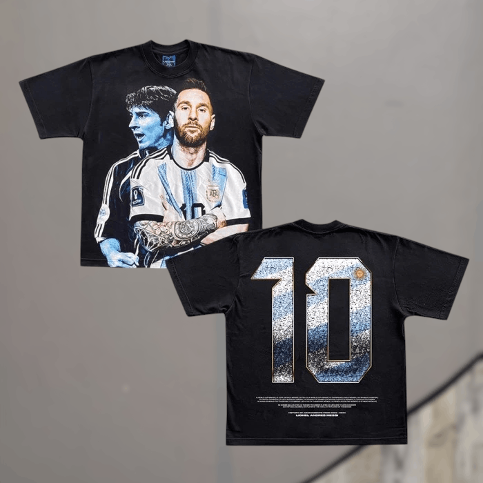 BLOKE × Streetwear 🔥GOAT🔥 LIONEL MESSI "LM10" : History of Achievement ...
