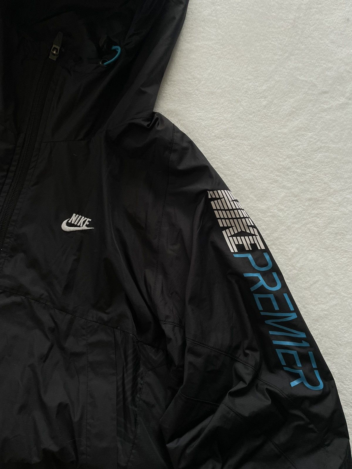 Nike 🦍 NIKE PREMIER Y2K BIG BACK LOGO TRACK JACKET 90’s | Grailed