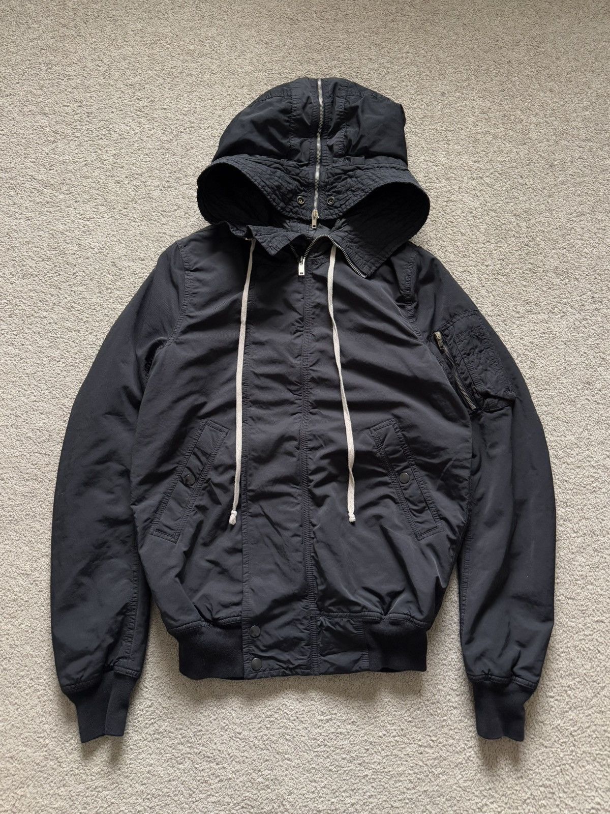 Rick Owens FW15 Rick Owens DRKSHDW Exploder Bomber Jacket | Grailed