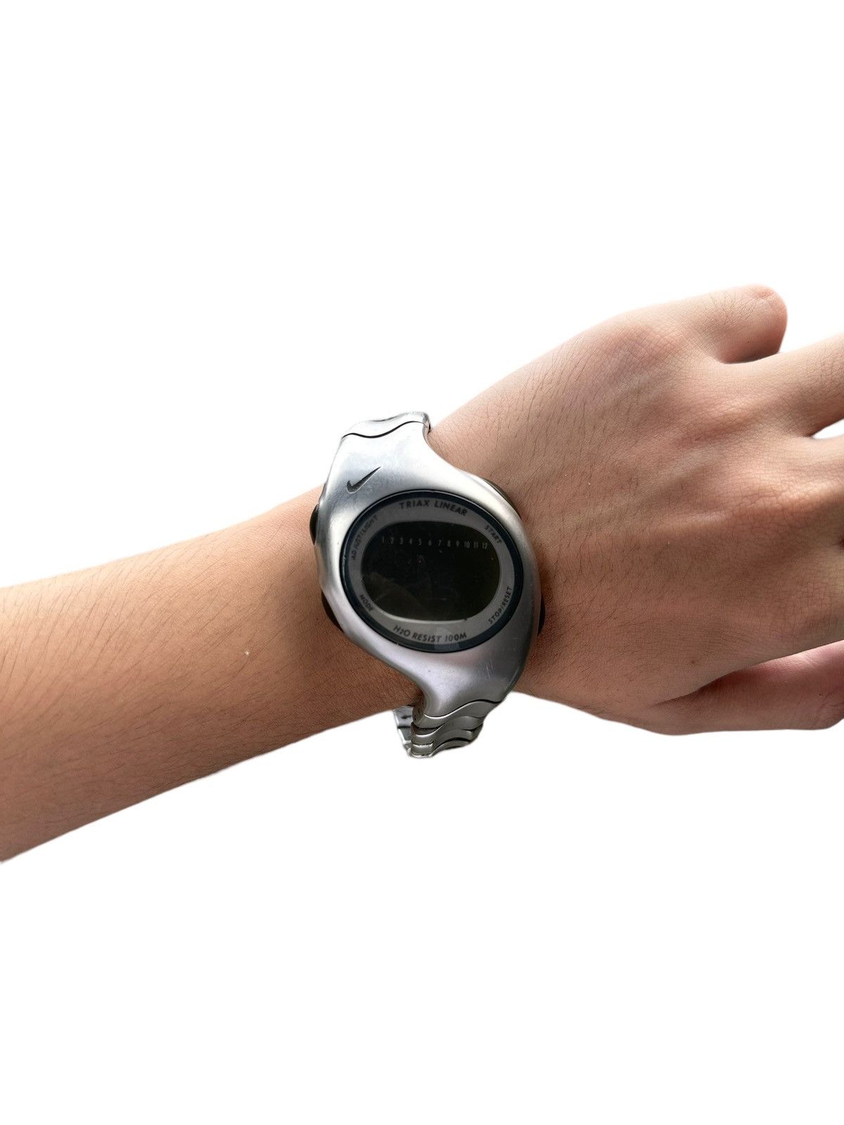 Nike × Vintage Nike Linear Triax Digital Chronograph Vintage Watch 1999 ...