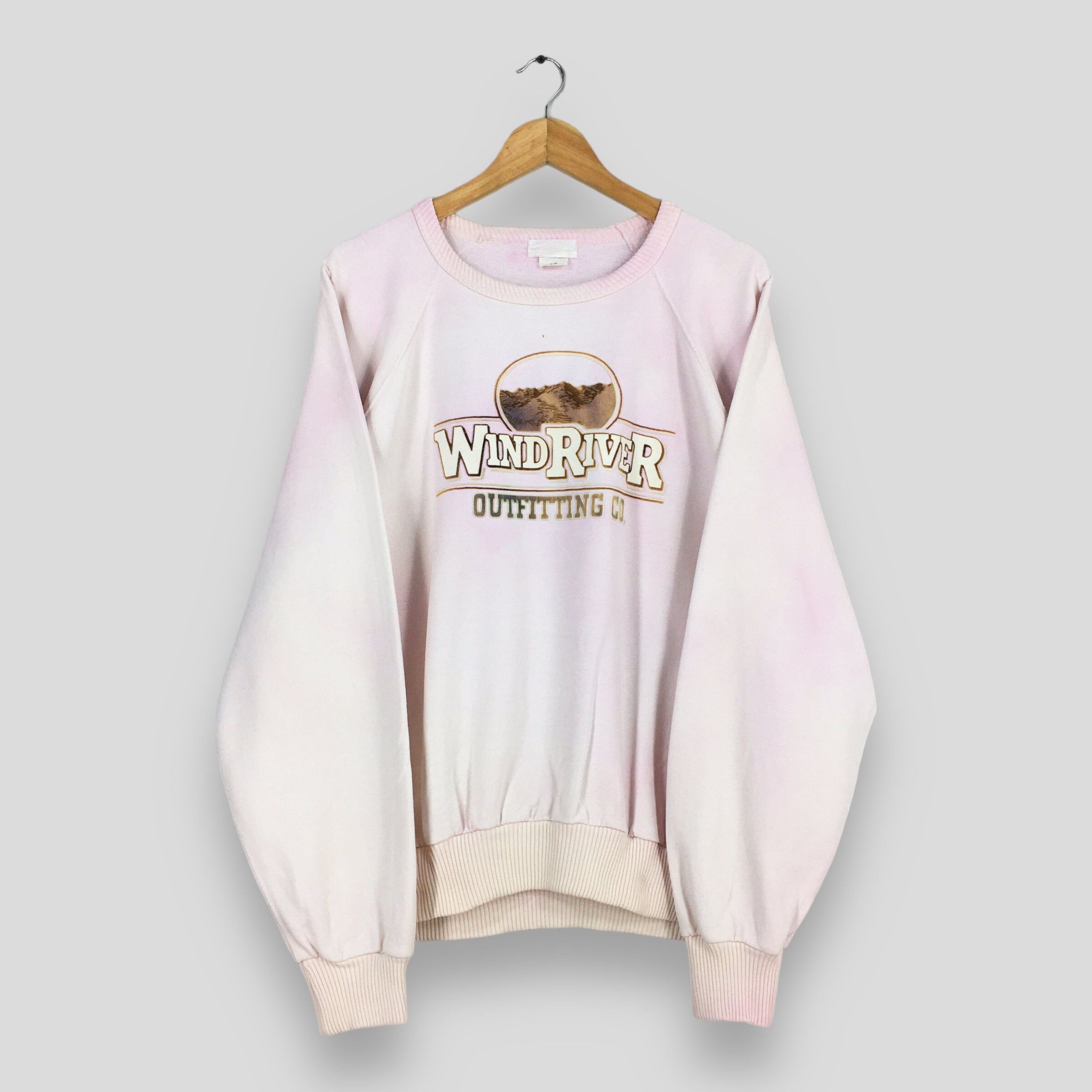 Vintage Vintage 90s Wind River White Sweatshirt Large | Grailed