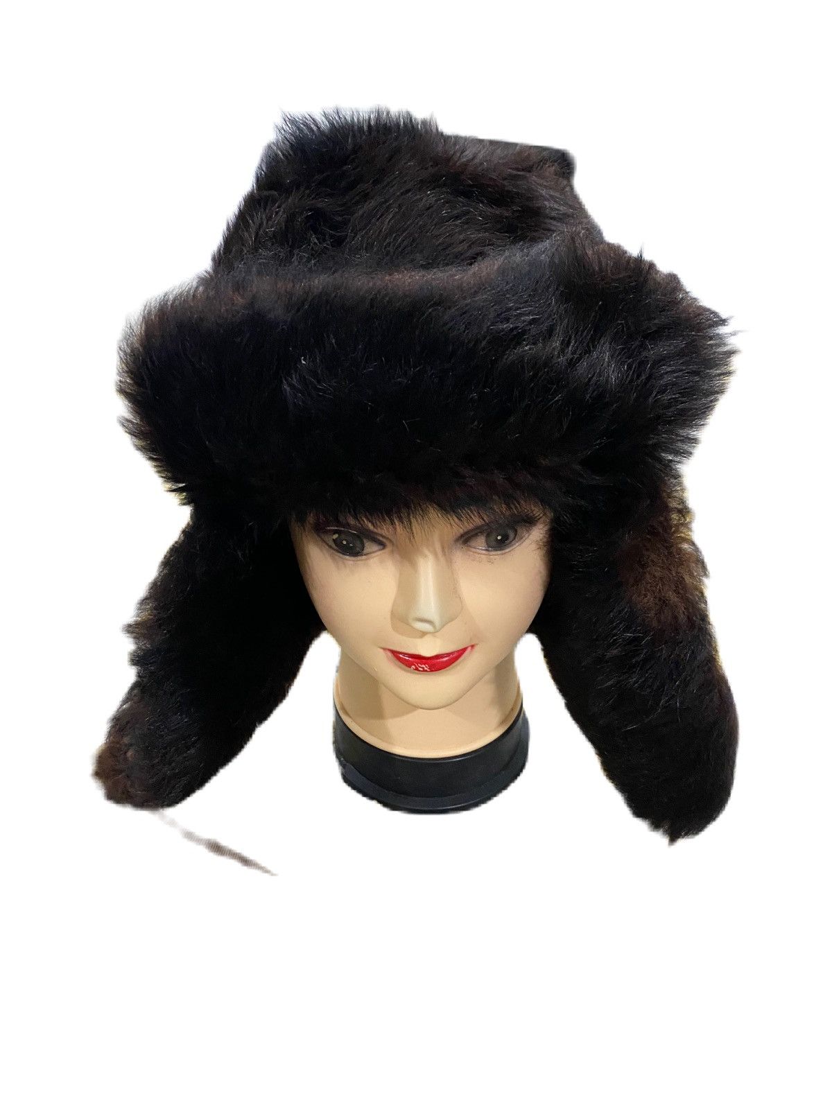 Italian Designers × Junya Watanabe VINTAGE FAUX FUR HAT MADE IN ITALY ...