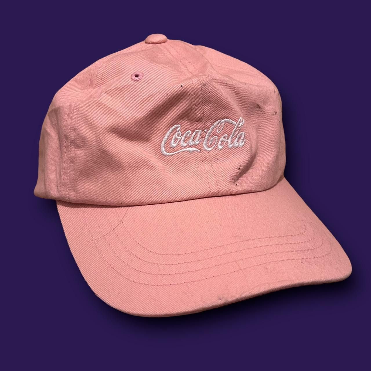 Coca Cola Vintage 90s Coca Cola Pink Cap | Grailed