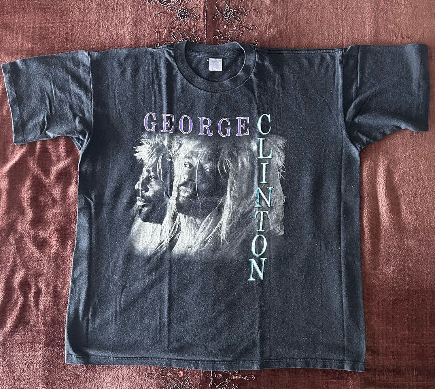 Vintage 1989 George Clinton US Tour Tee Single Stitch | Grailed