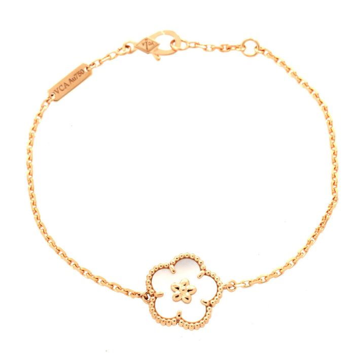 Van Cleef & Arpels Van Cleef & Arpels Lucky Spring Bracelet 17cm Plum ...