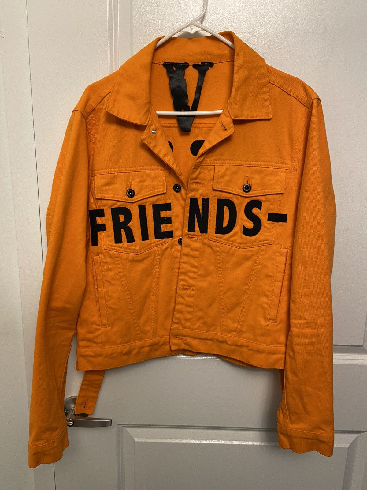 Vlone VLONE ORANGE DENIM | Grailed