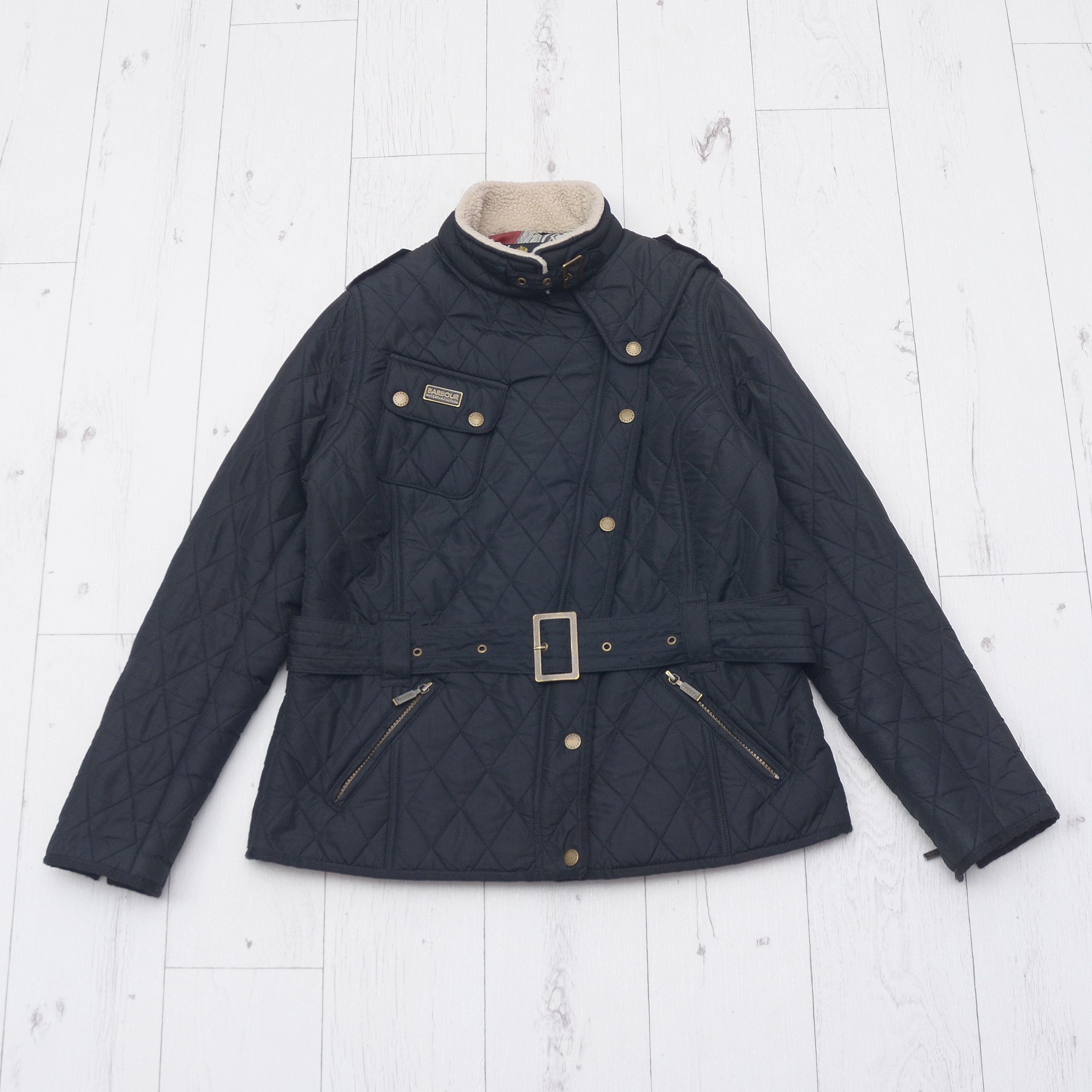 Barbour Barbour International Matlock Quilted Motorcycle Jacket Coat ...