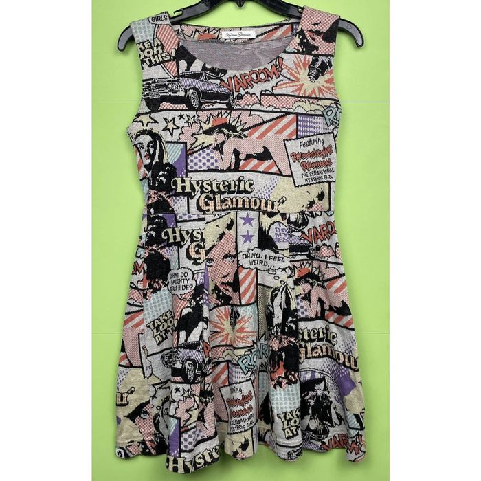 Vintage Comic Strip Dress | Grailed