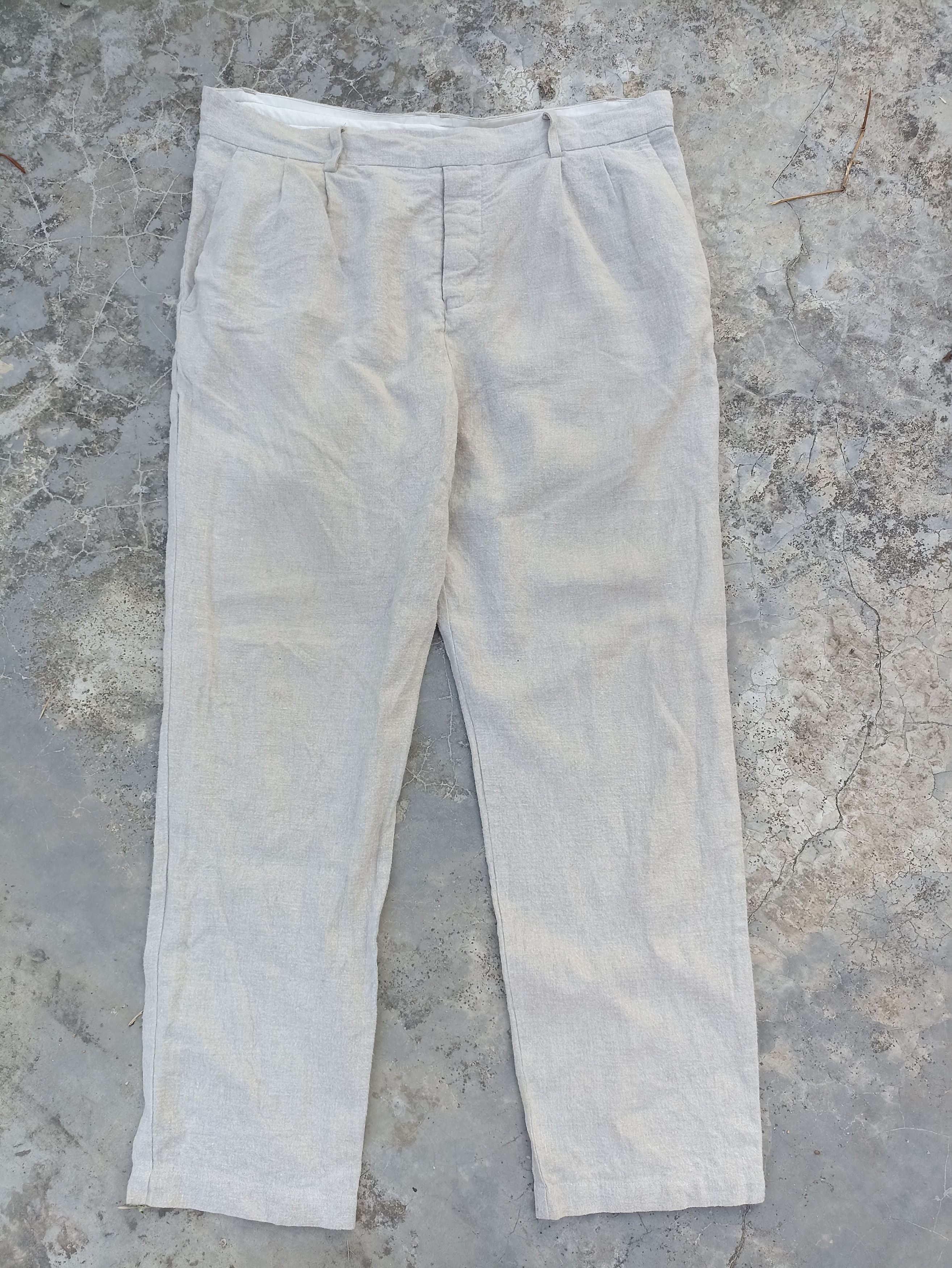 CONFECT CONFECT pants Confect linen pants | Grailed