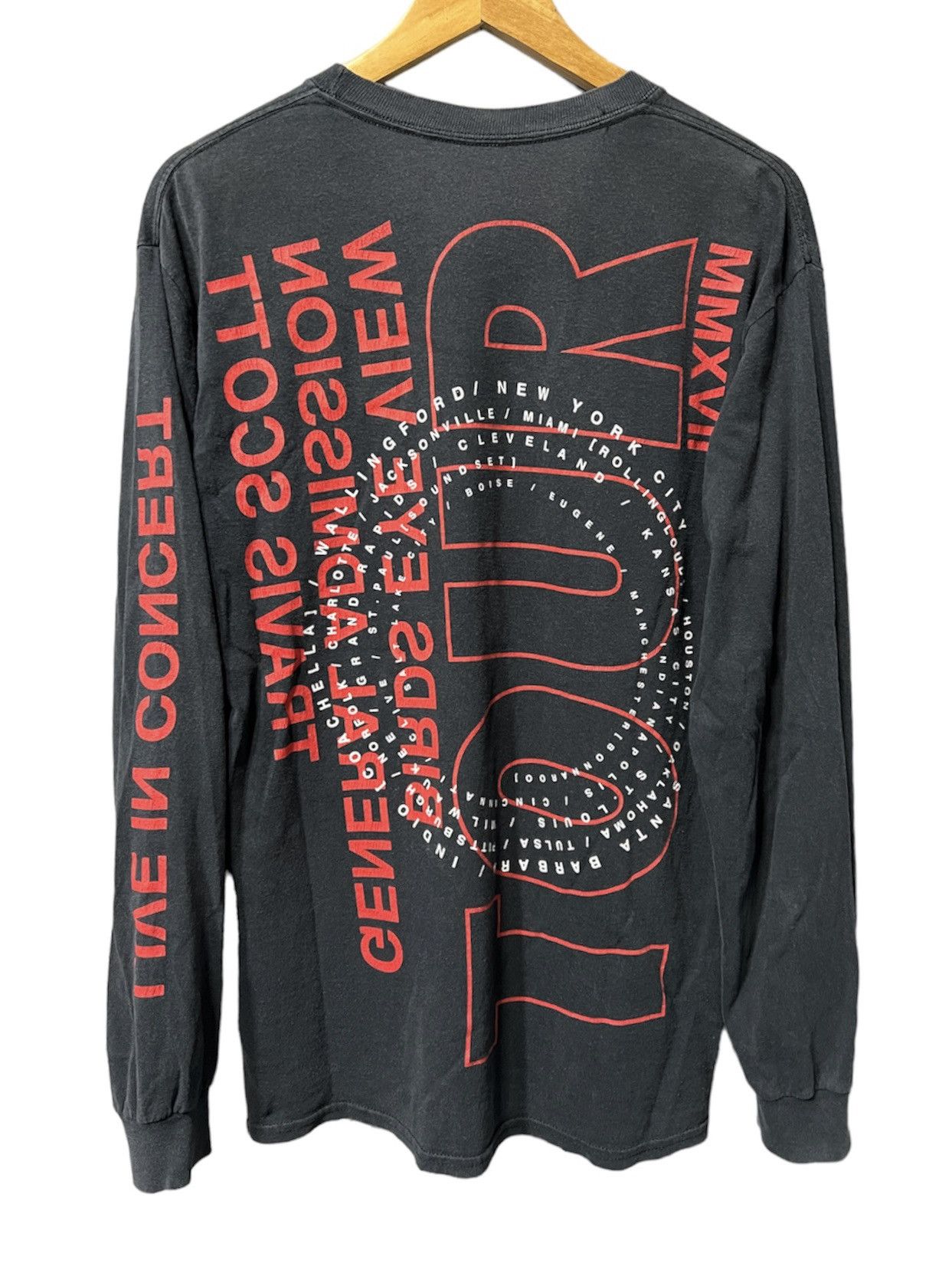 Travis Scott Faded Travis Scott Cactus Jack Bird Eye View Longsleeve ...