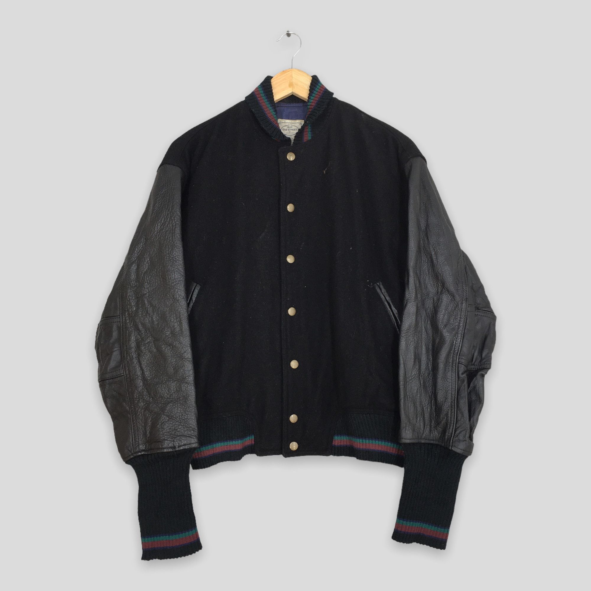 Vintage Vintage Sab Street By Atelier Sab Varsity Wool Jacket Large ...