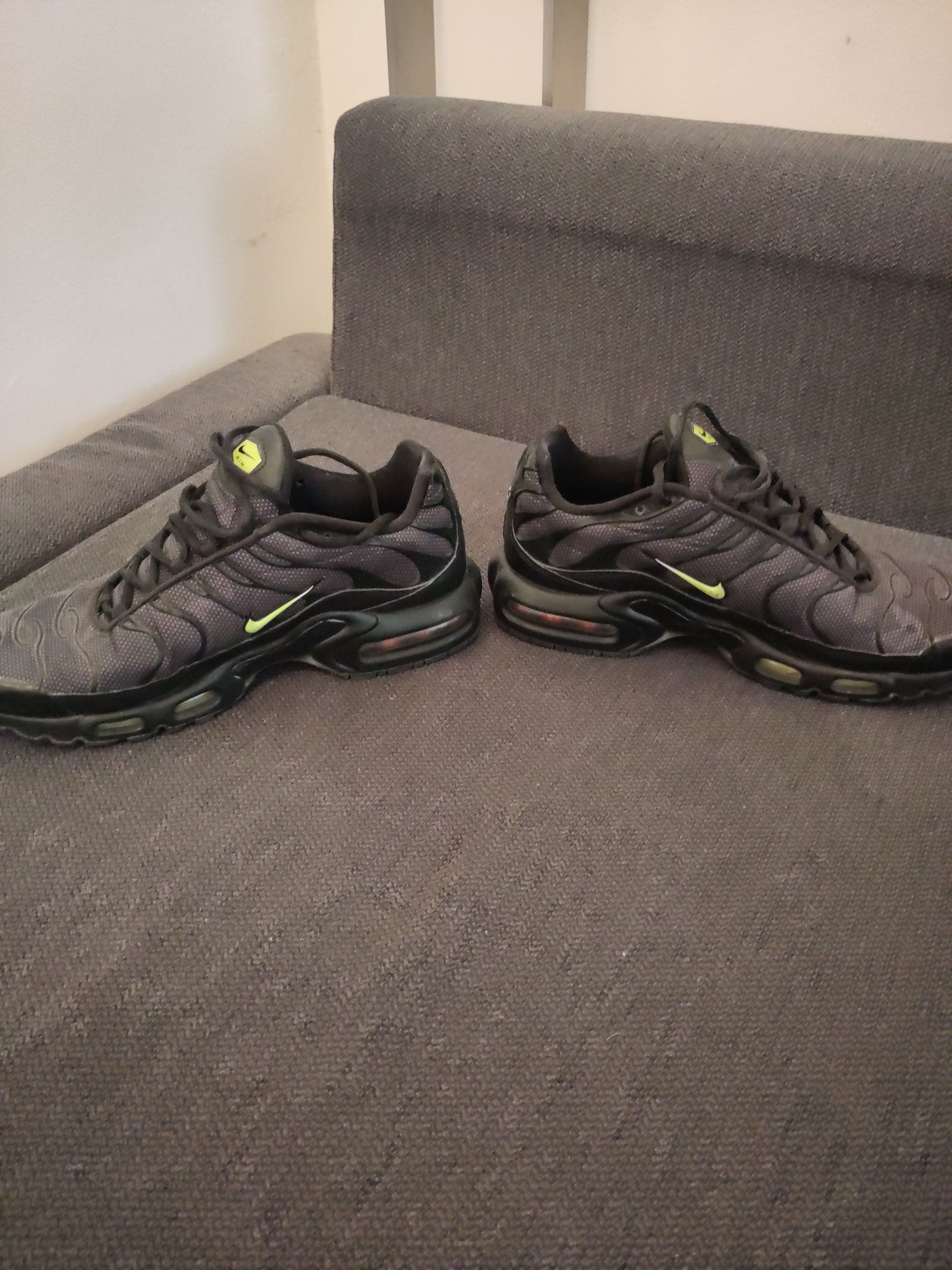 Nike Nike Air Max Plus TN Tuned "Black Volt Glows" / "Ops" (2017) | Grailed