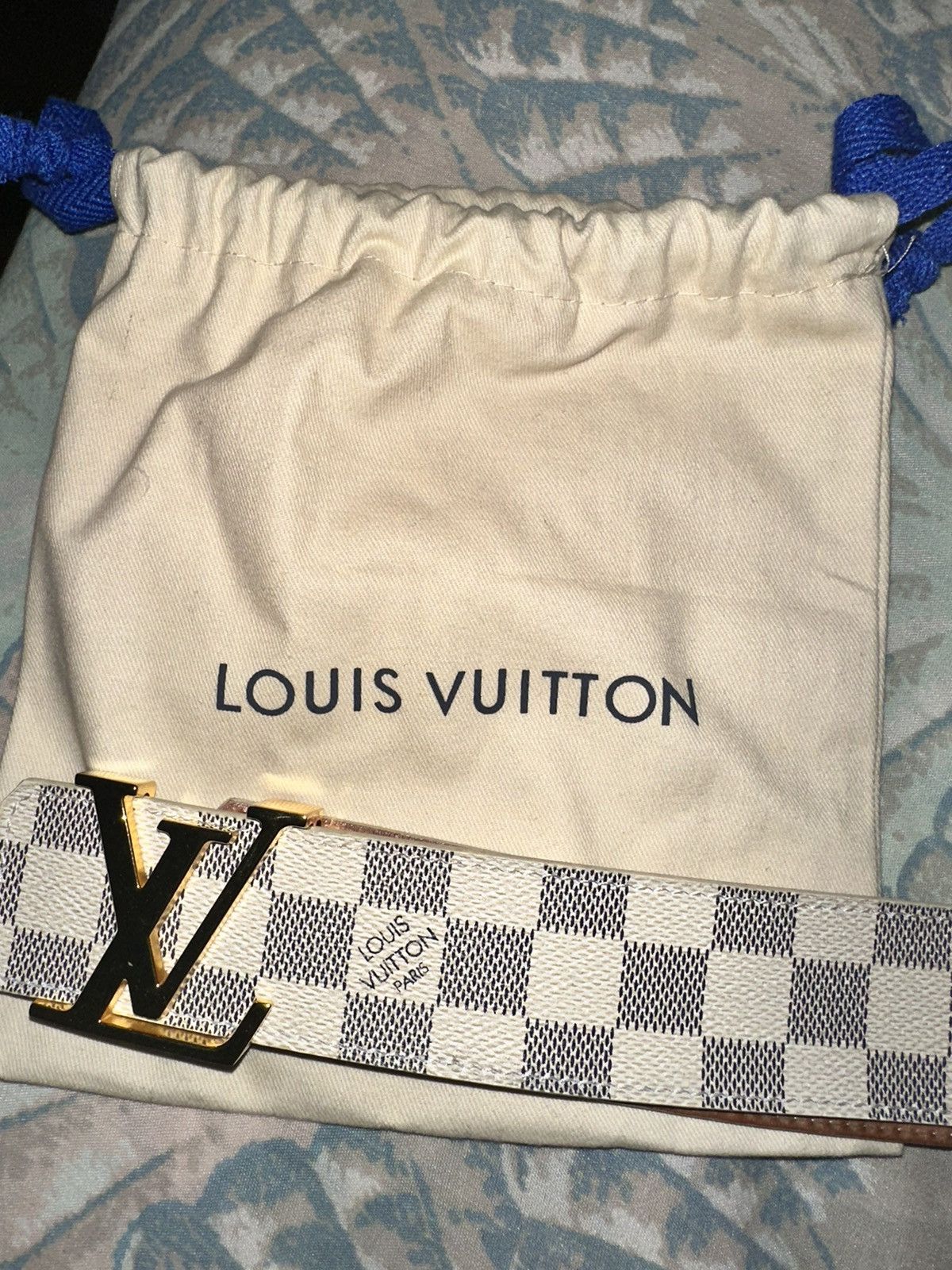 Louis Vuitton Louis Vuitton Damier Belt | Grailed