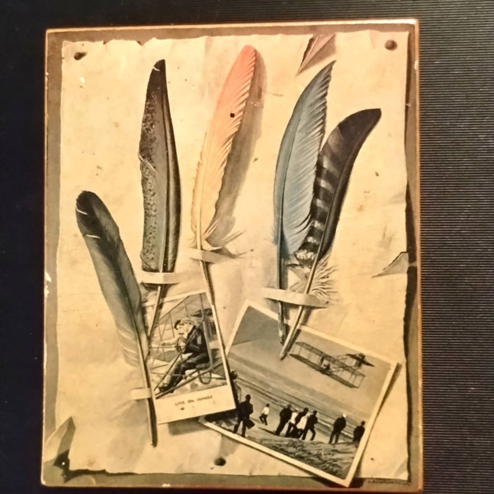 Vintage Southwestern handmade wooden feather box~Made in Italy | Grailed