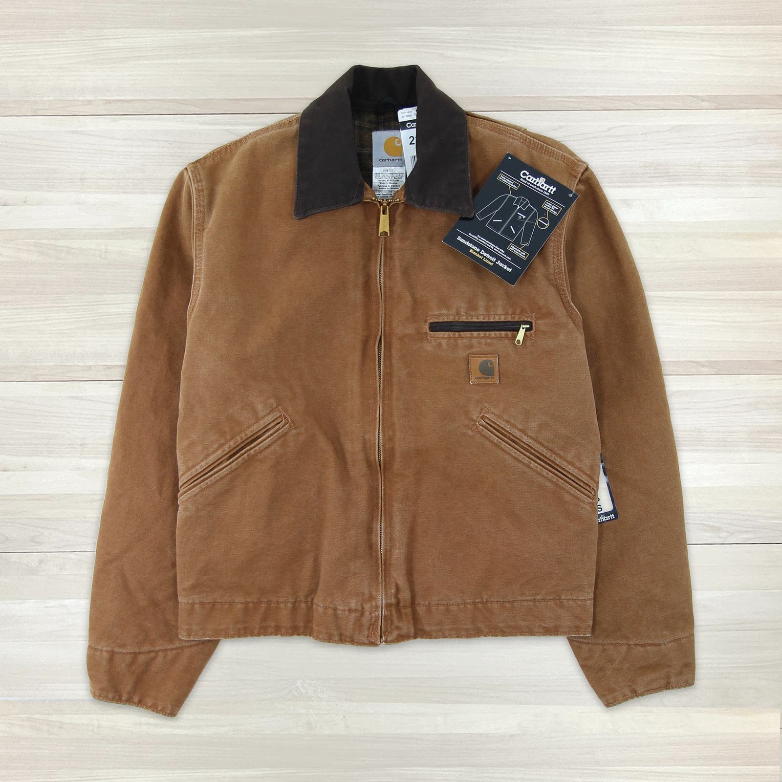 Carhartt Carhartt J97 BRN Brown Blanket Lined Detroit Jacket NOS | Grailed