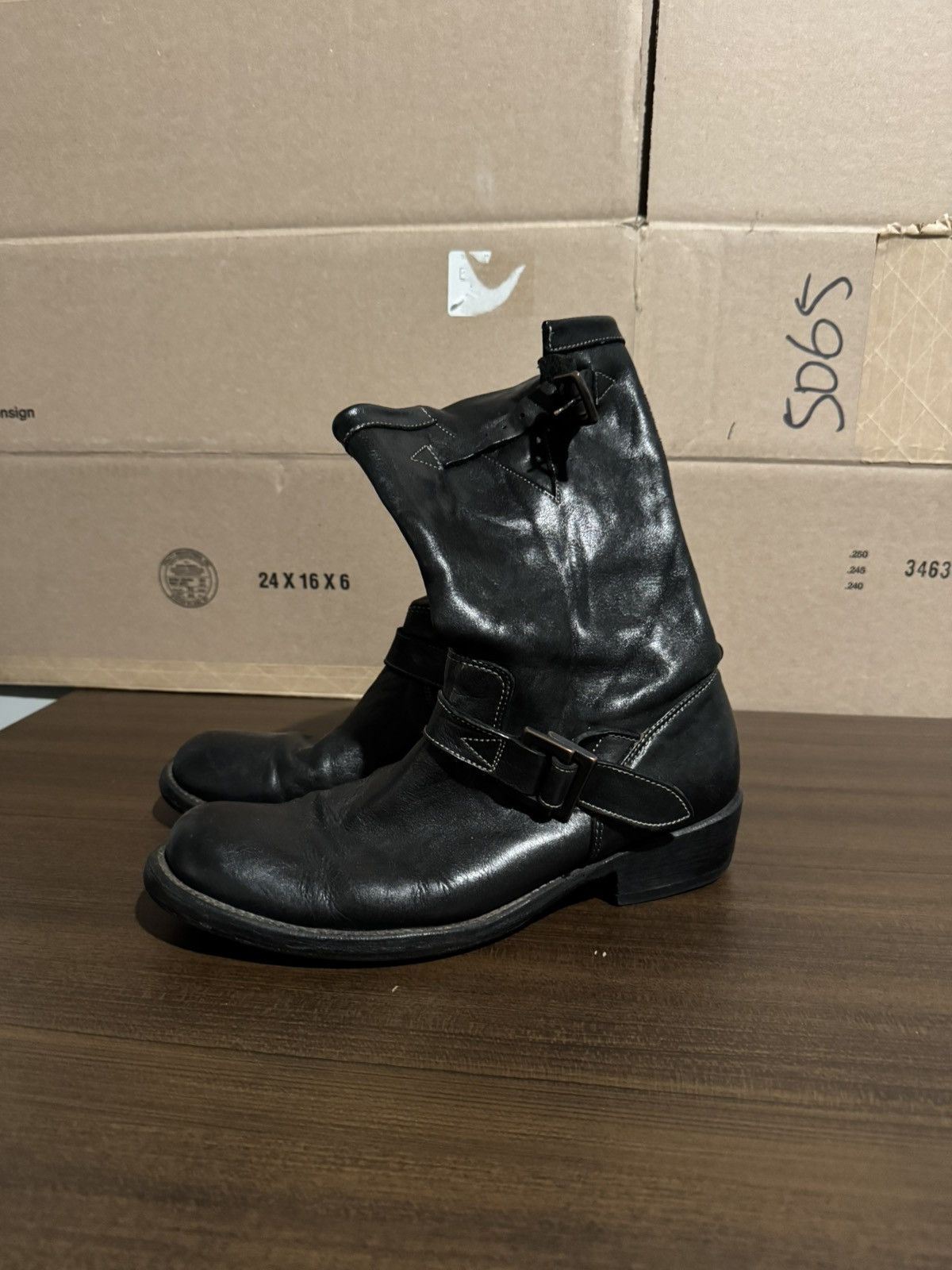 Isamu Katayama Backlash Isamu Katayama Backlash Engineer Boot in Black ...